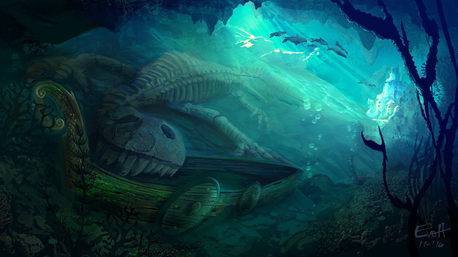 ArtStation - Reaching for Valhalla