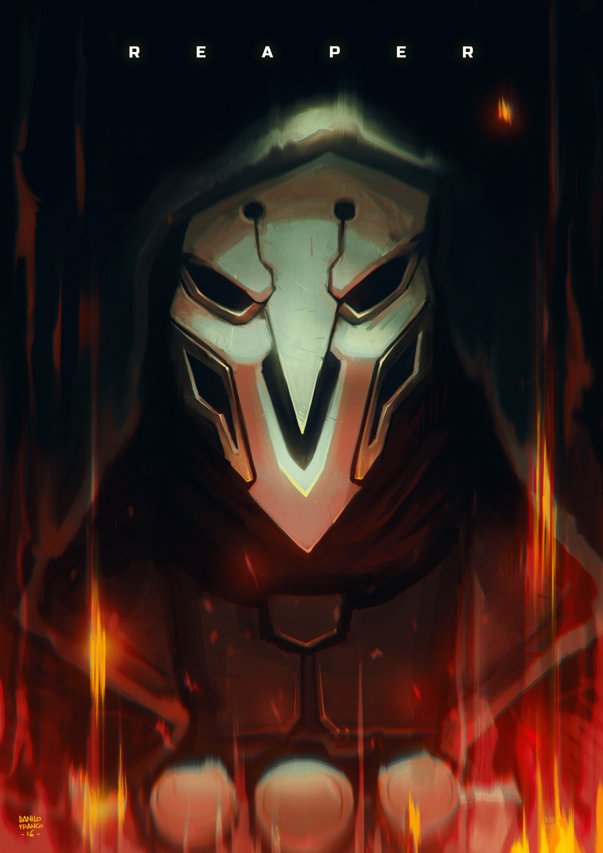ArtStation - Reaper - Overwatch