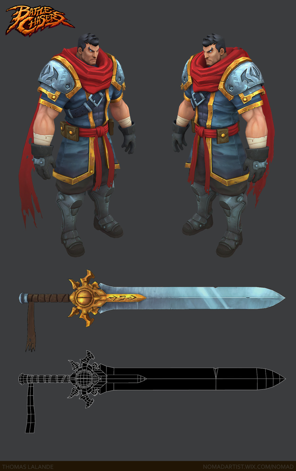 Thomas Lalande - Garrison - Battle Chasers