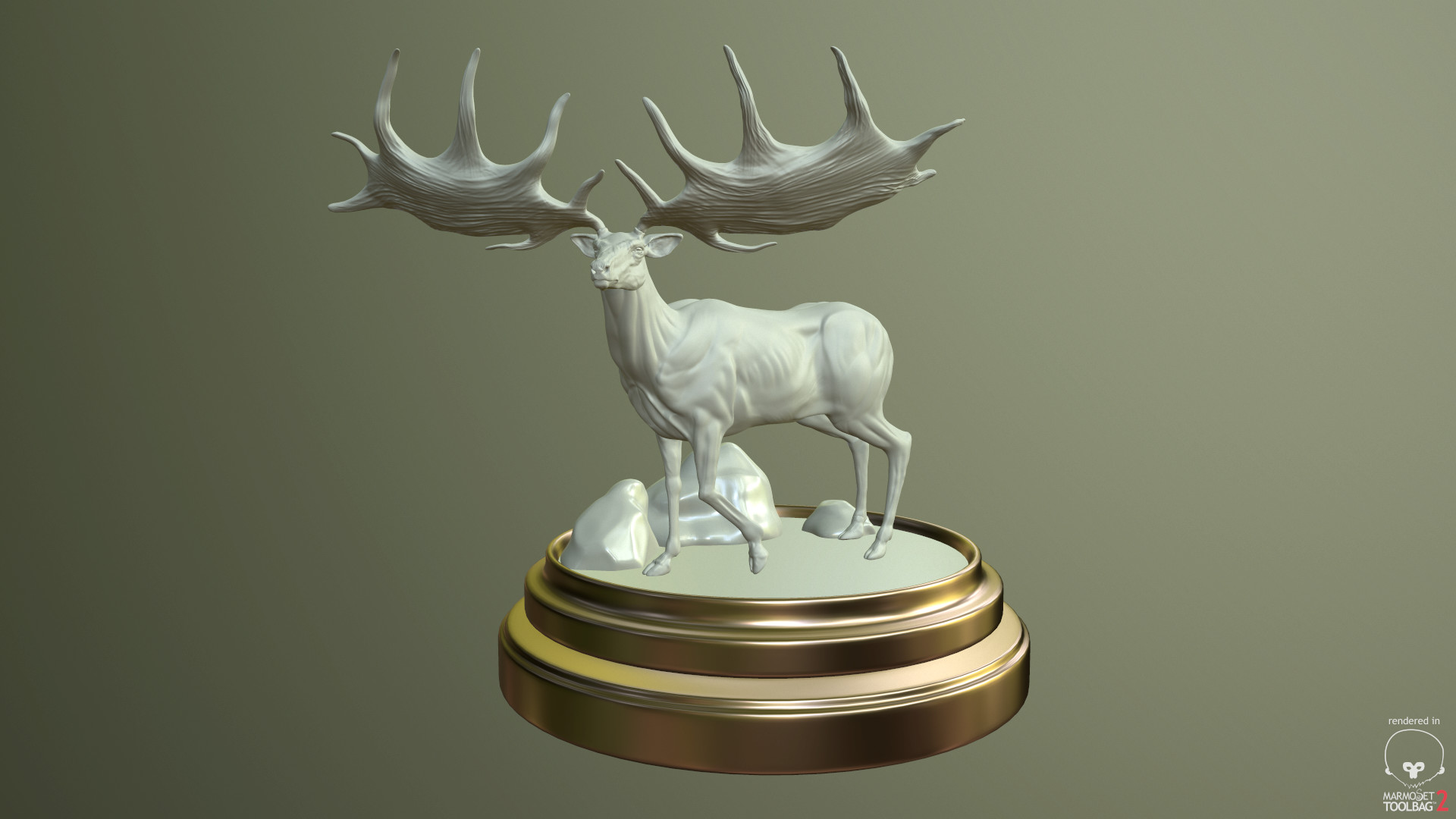 ArtStation - Elk anatomy