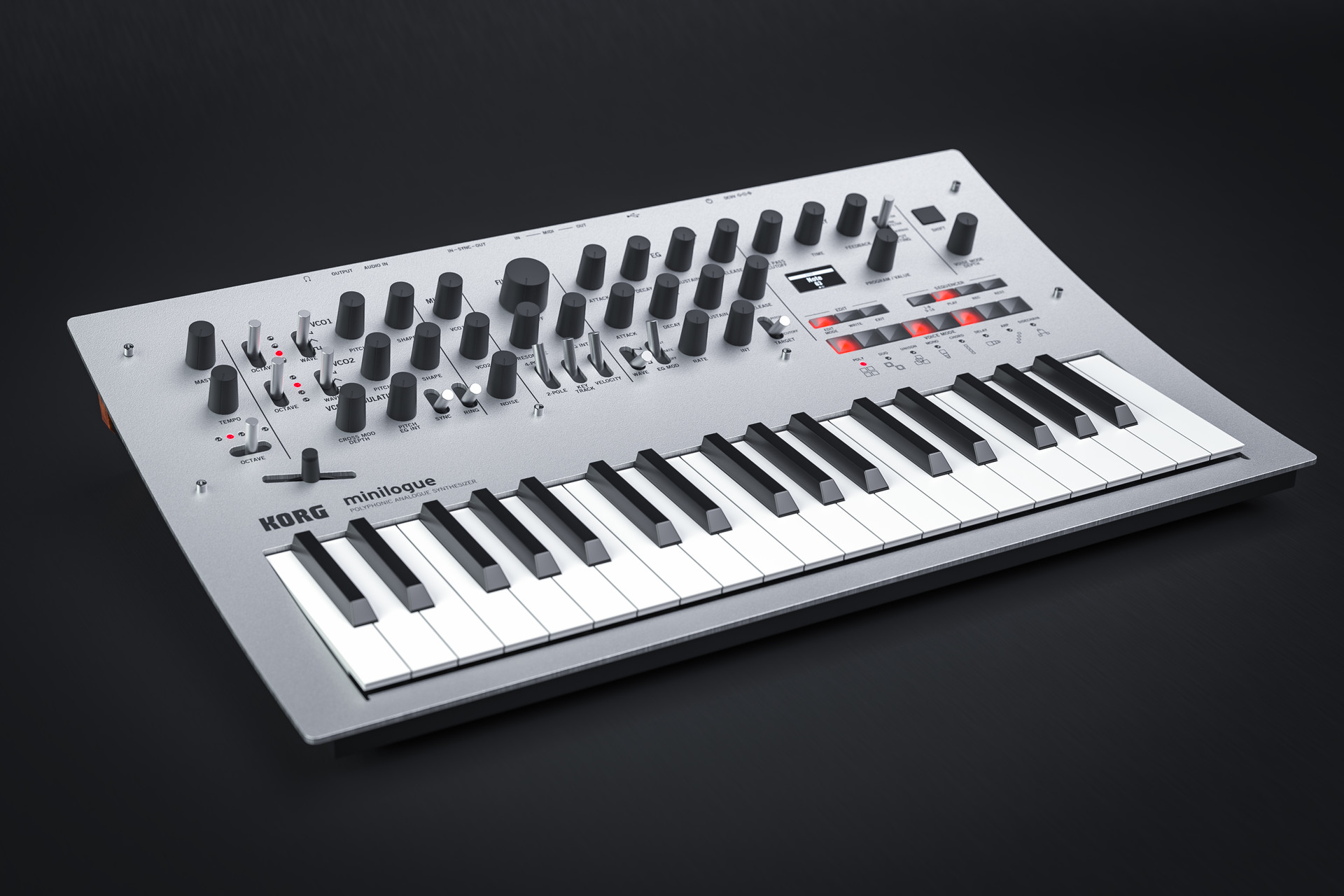 ArtStation - KORG minilogue CGI