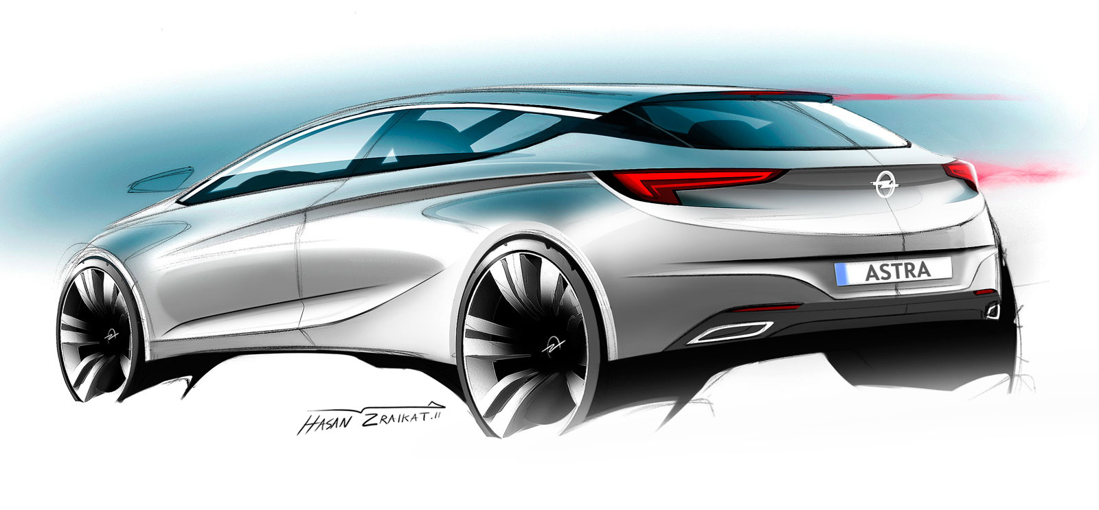 ArtStation - Opel Astra 2016