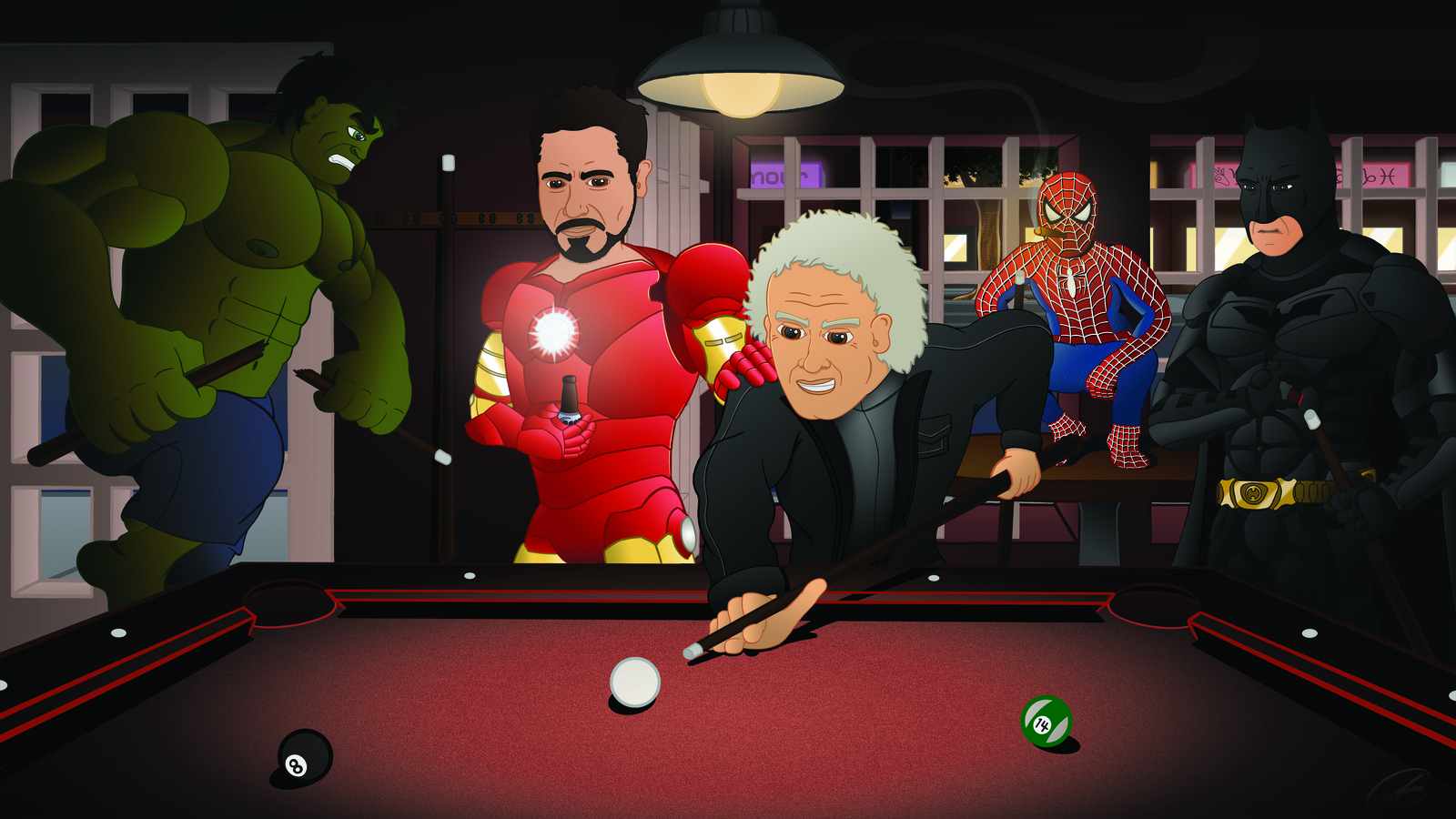 Chris Keeler - Superhero Pool Lounge