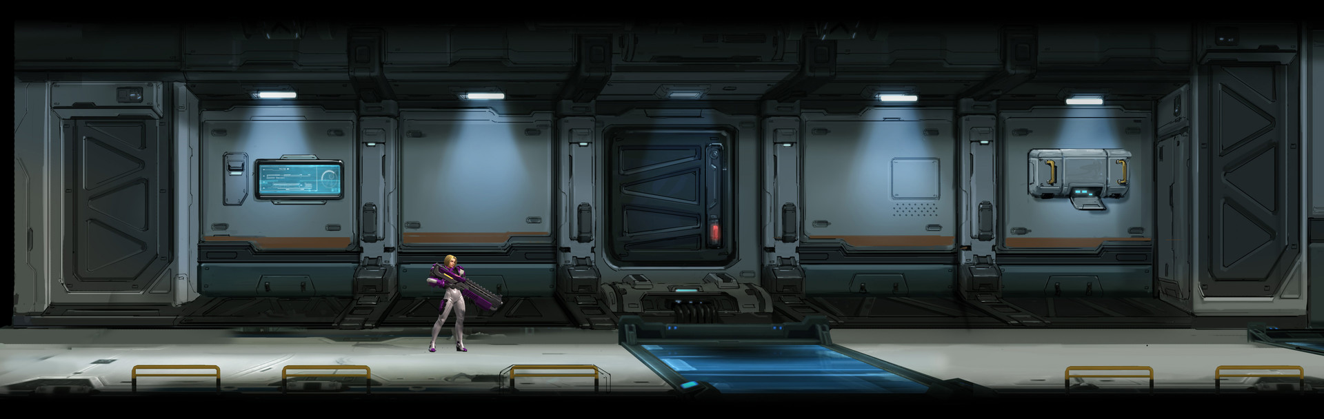 ArtStation - Sci-fi Room