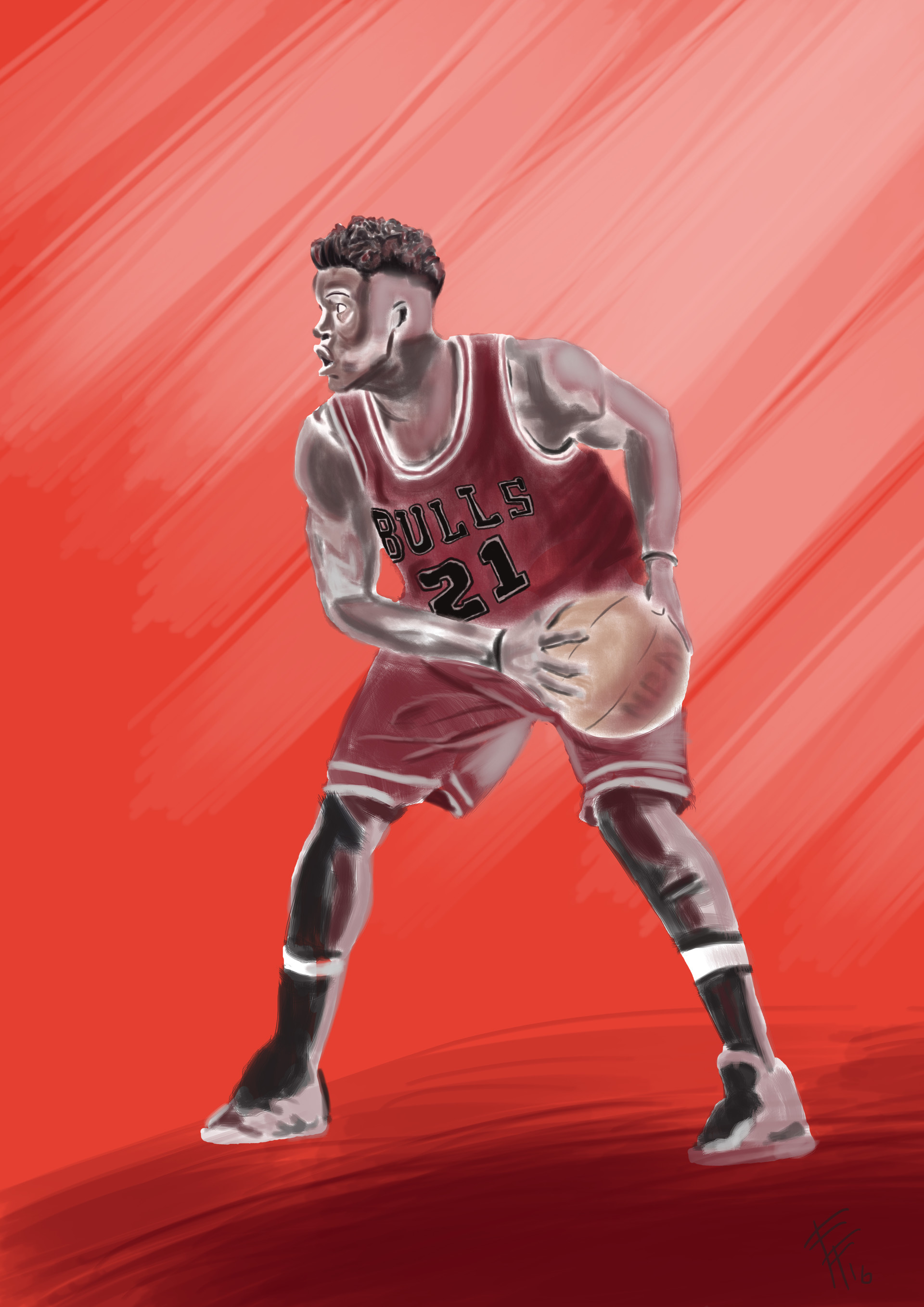 ArtStation - Jimmy Butler Artwork