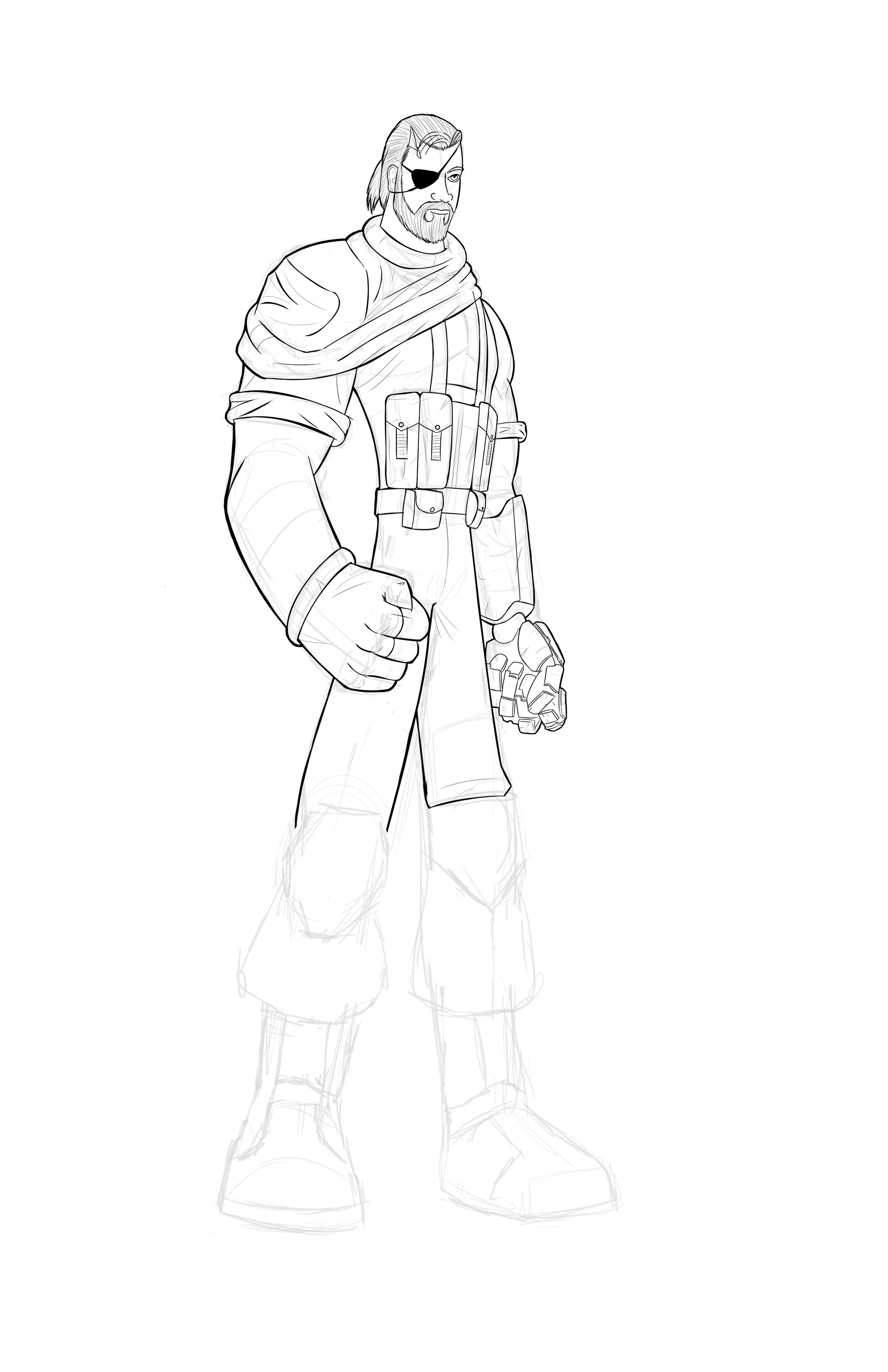 metal gear coloring pages