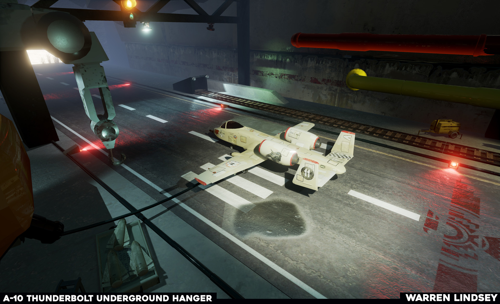 Warren Lindsey - Underground Aircraft Hanger