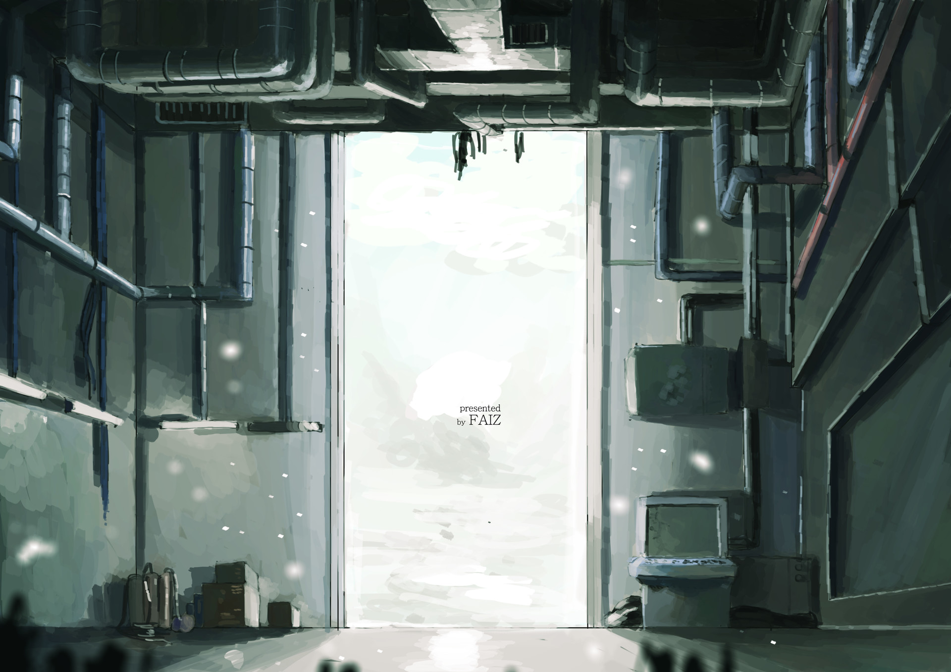 ArtStation - test room