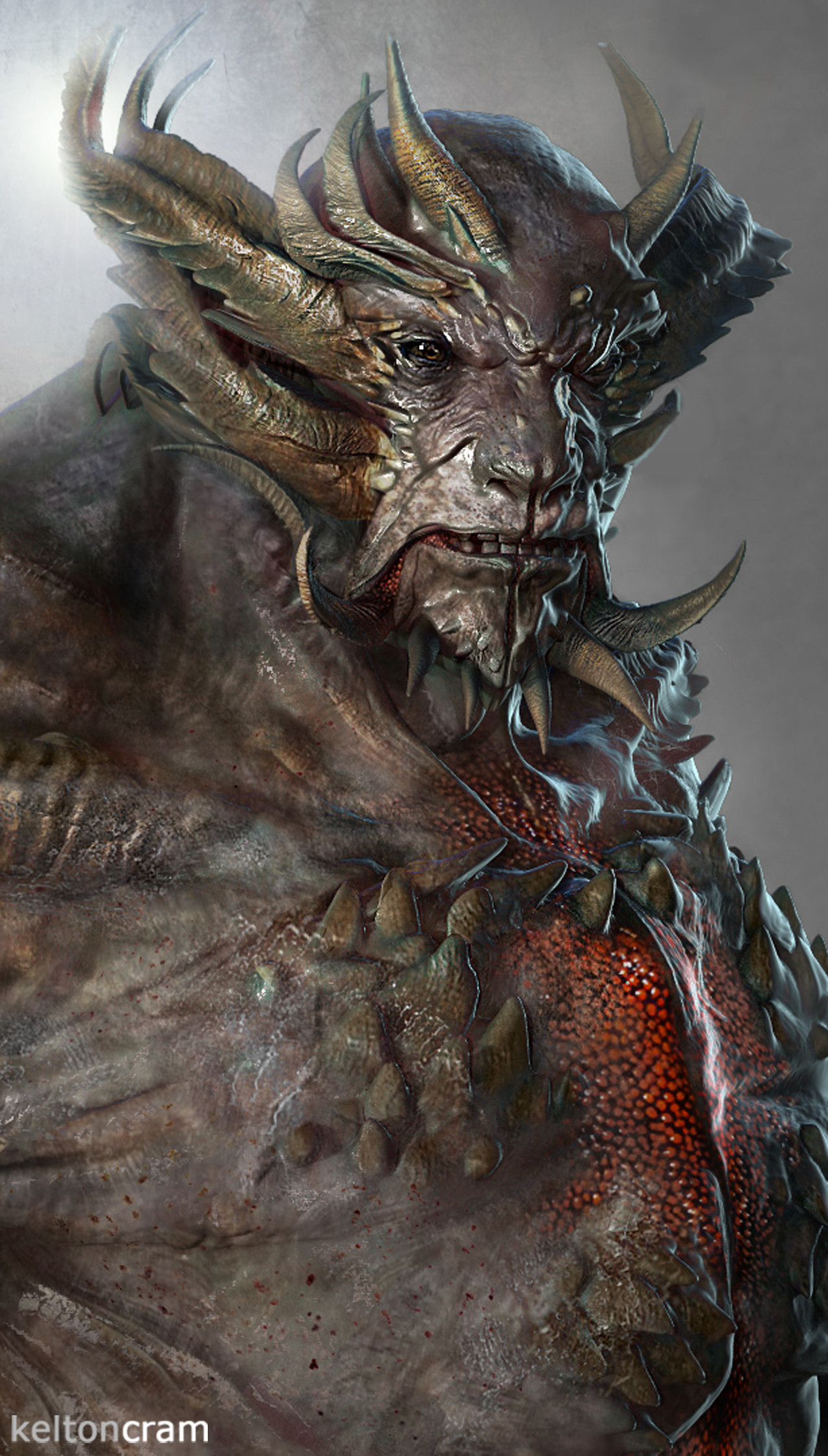 ArtStation - Creature bust