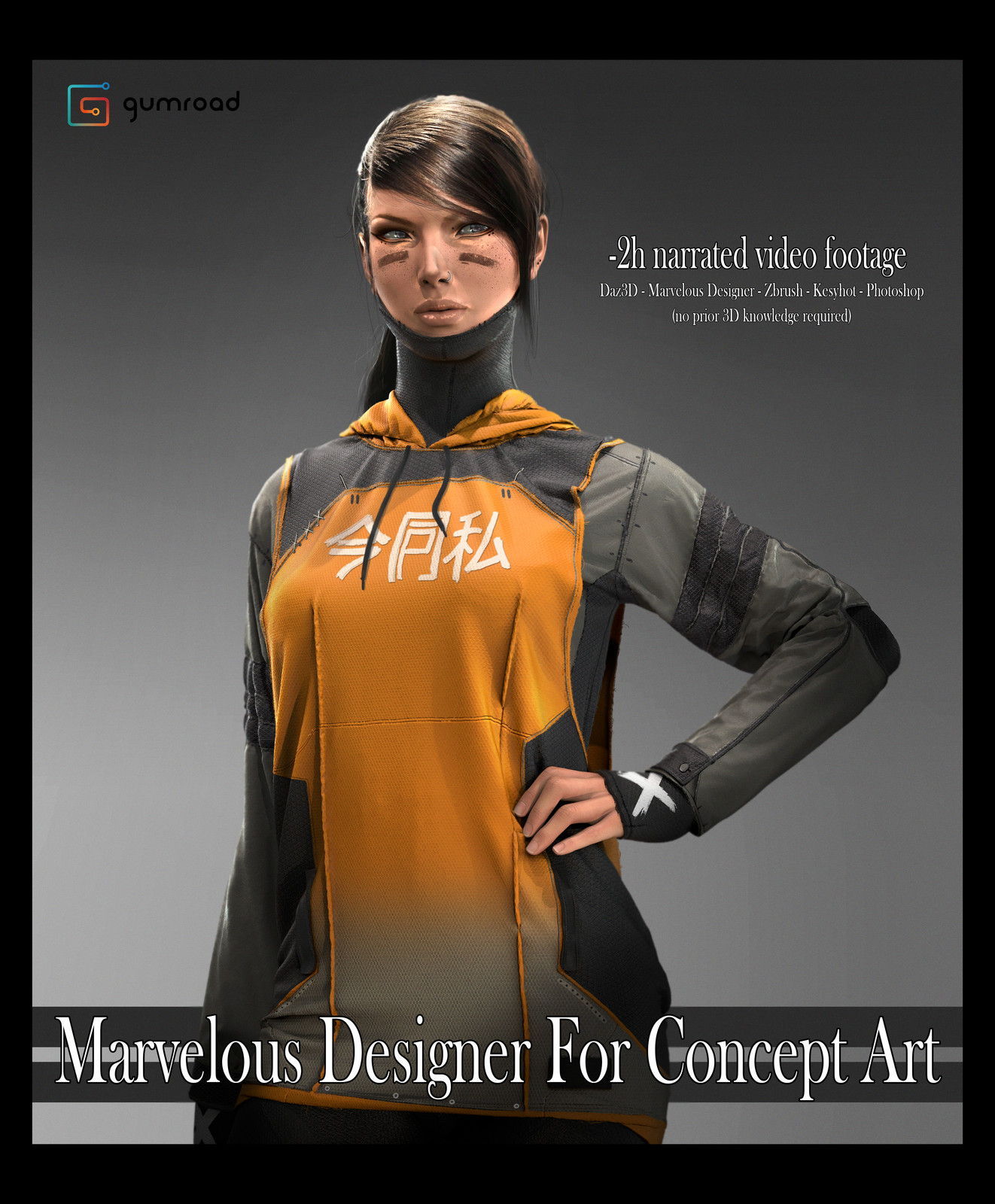 Matthias De Muylder - Gumroad - Marvelous Designer For Concept Art