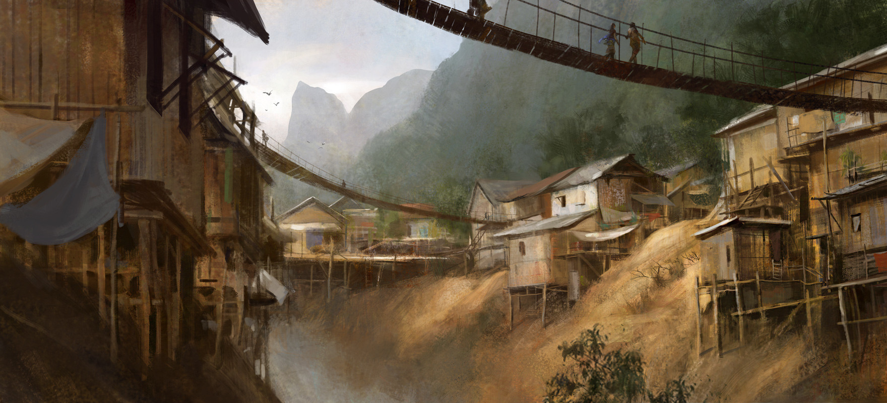 ArtStation - Stilt Village