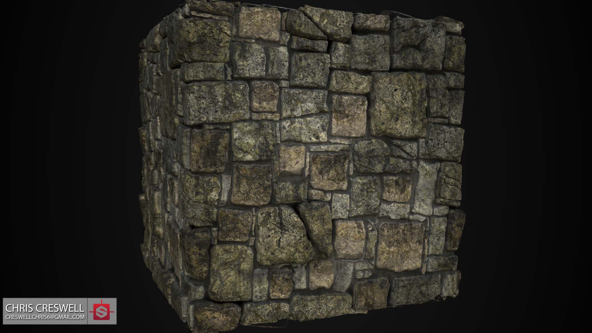ArtStation - Old Stone Wall