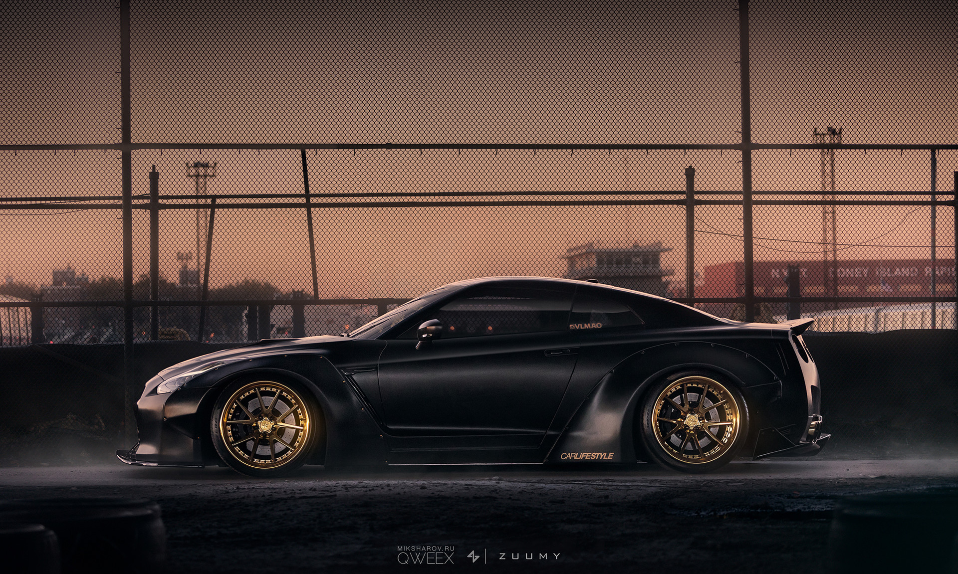 ArtStation - Nissan GT-R R35 Liberty Walk