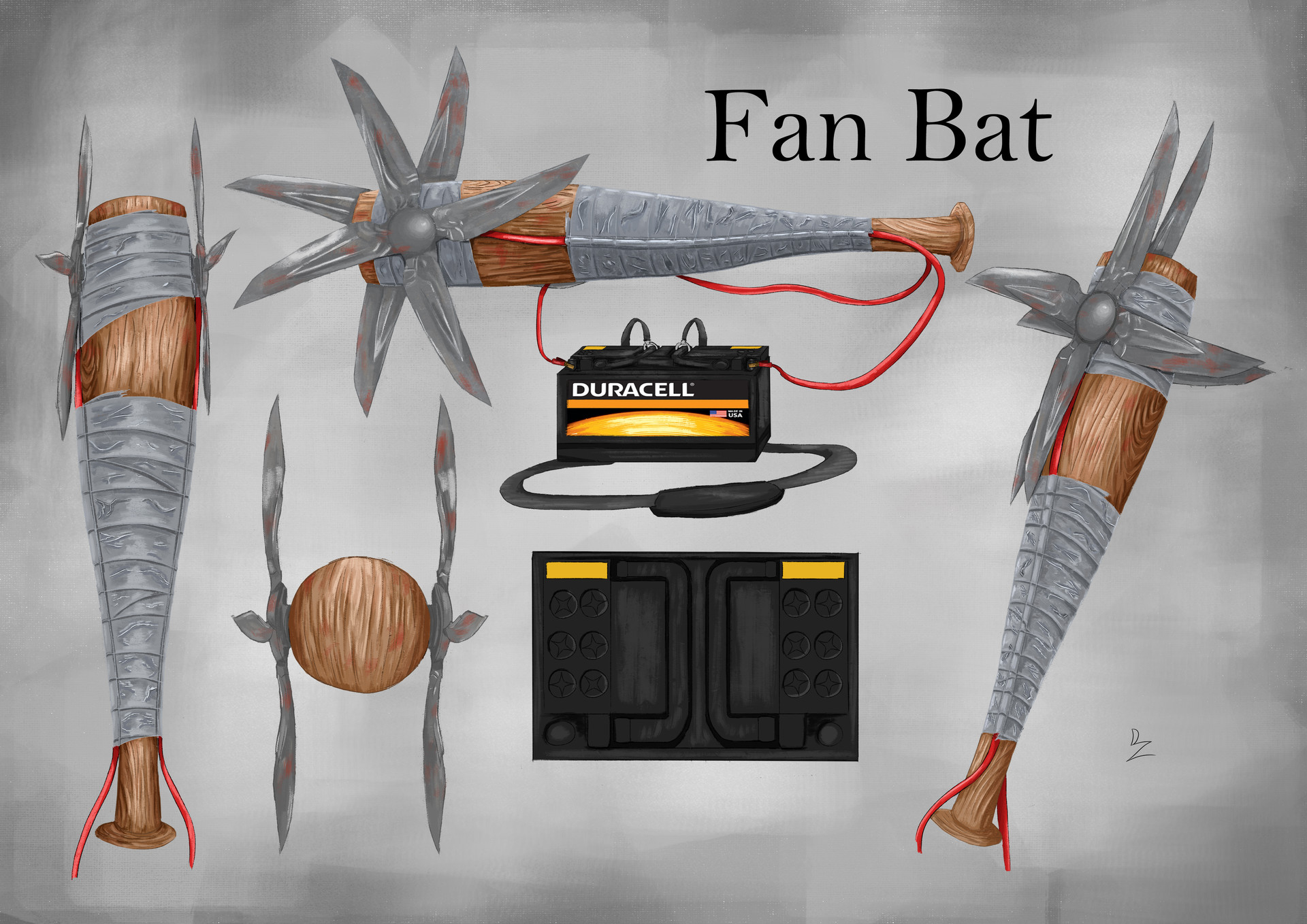 ArtStation - Fan Bat