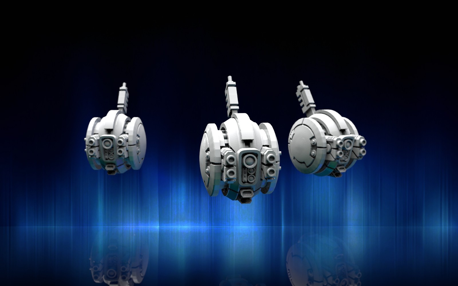 ArtStation - Tau Drone Squad