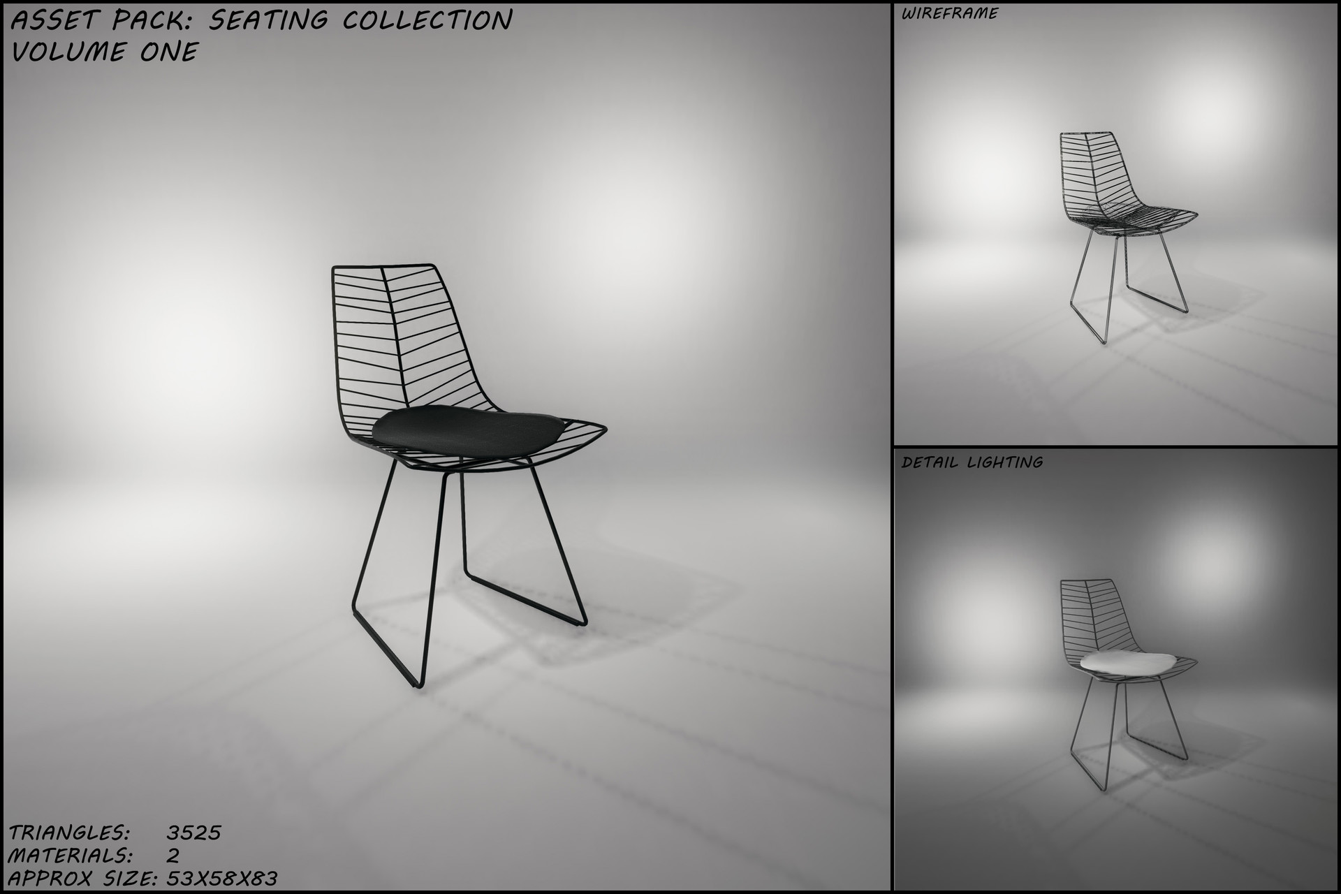 Jamie Murphy - Asset Pack Seating Collection Volume One