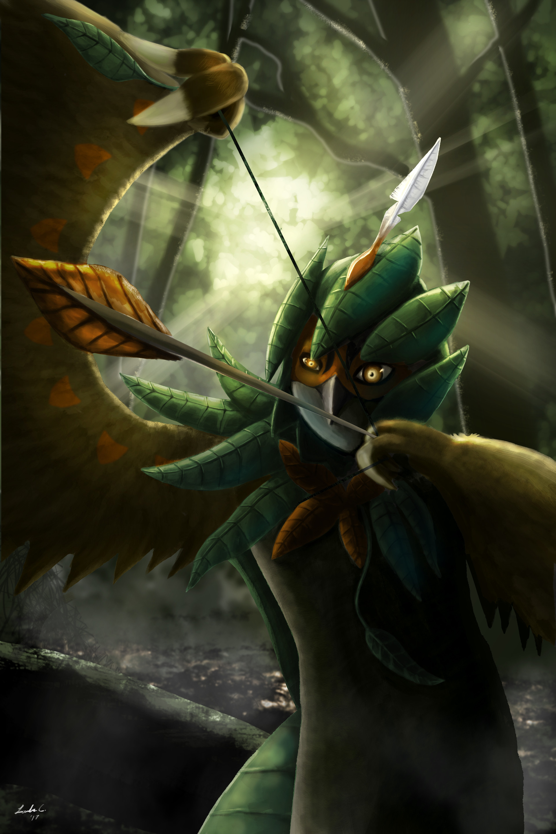 ArtStation - Decidueye
