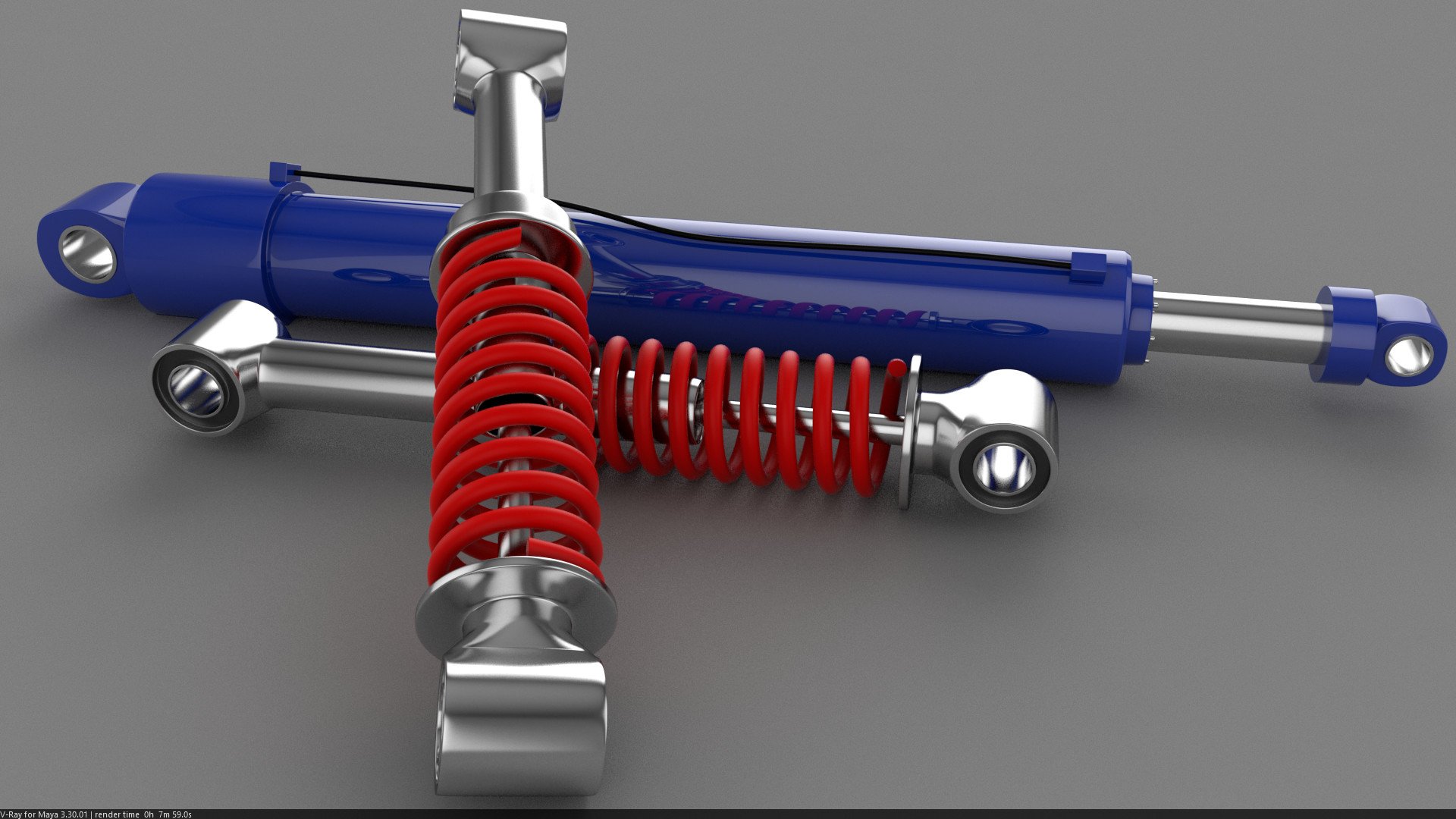 ArtStation - suspension modeling