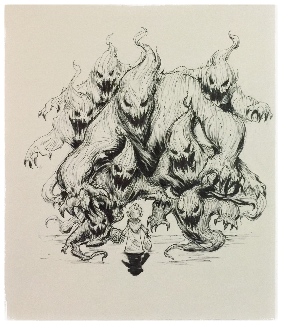 ArtStation - 22/31 Inktober Ghost Storm