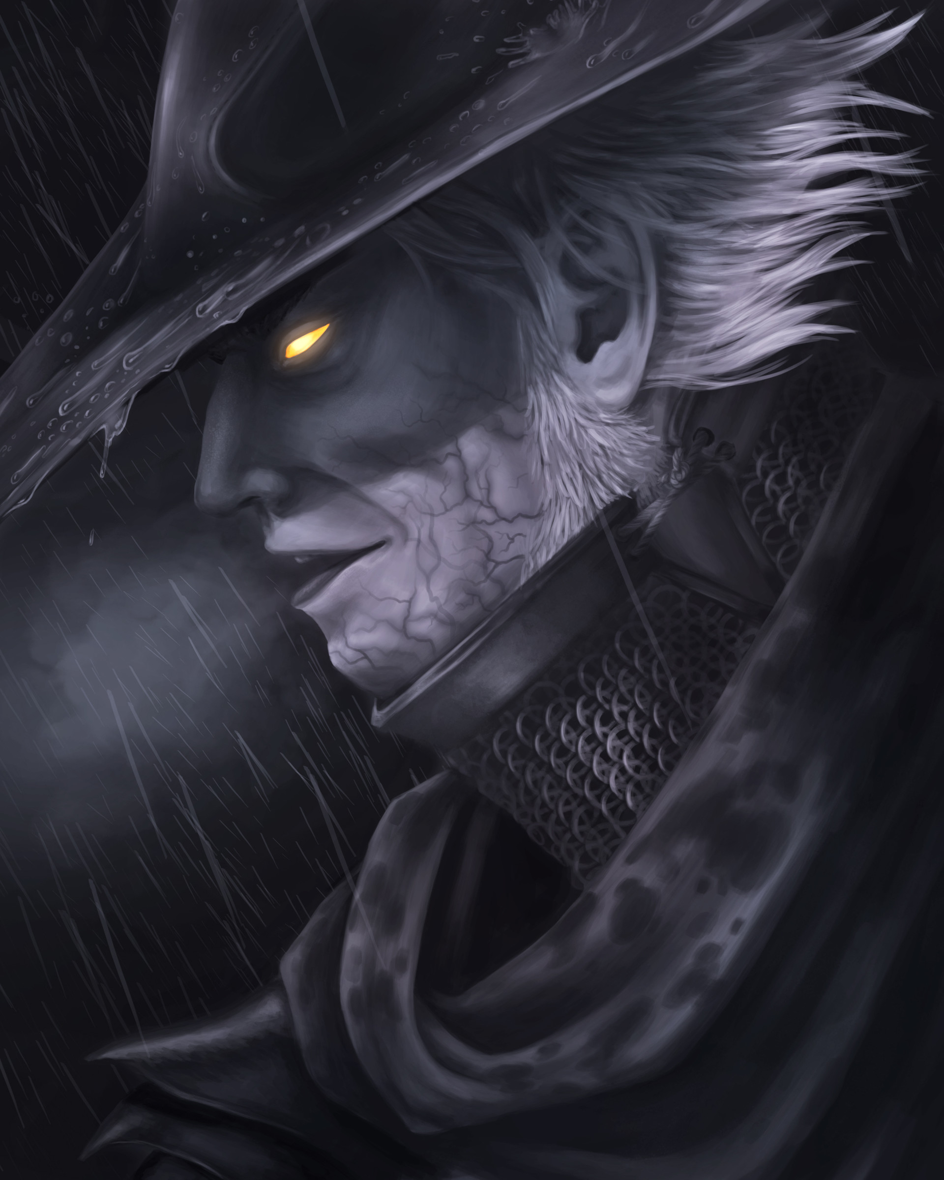 ArtStation - Vampire Portrait