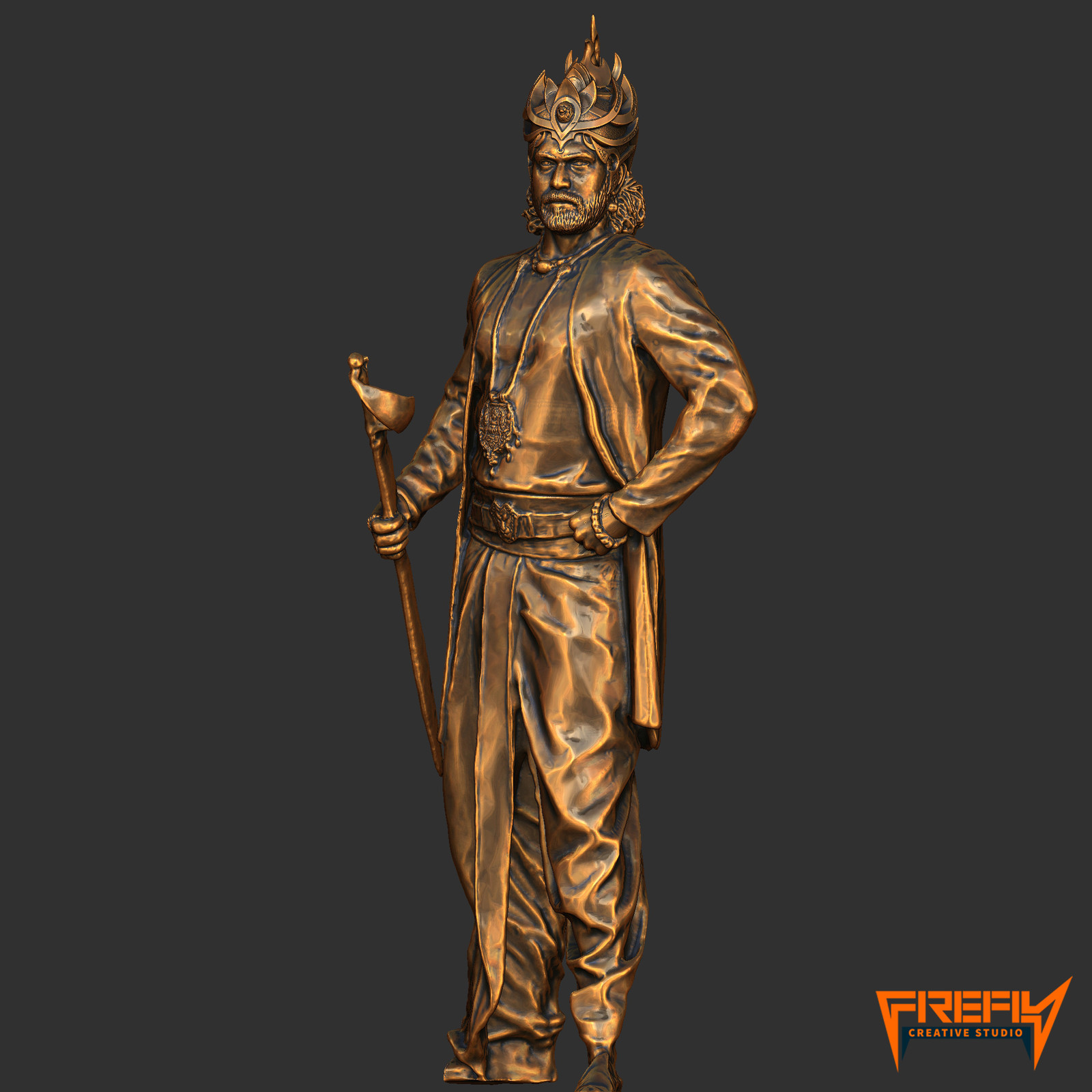 Jayadeep Chandran - Rana Statue-BAHUBALI