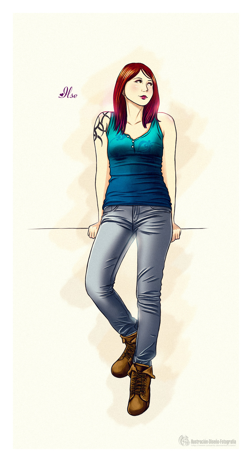 ArtStation - Ilse Sketch