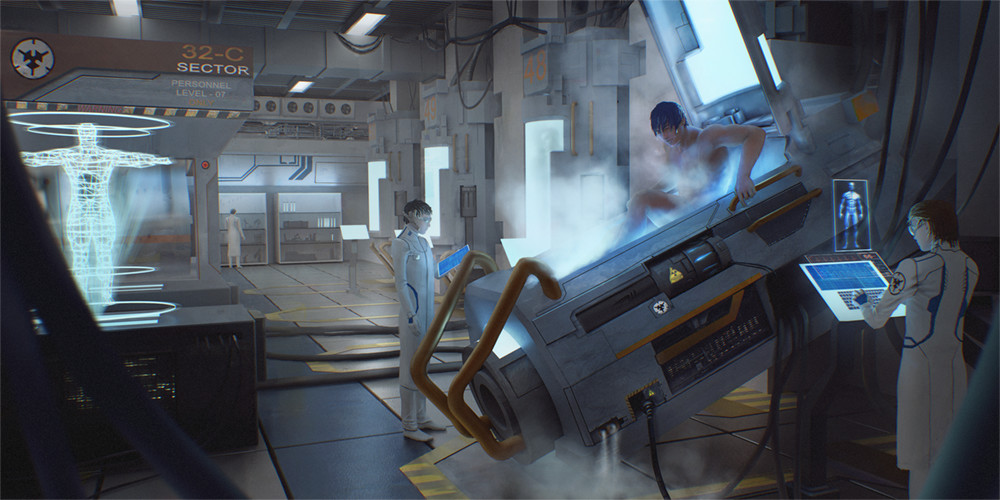 ArtStation - Modiphius, Corvus Belli's INFINITY_Reincarnated