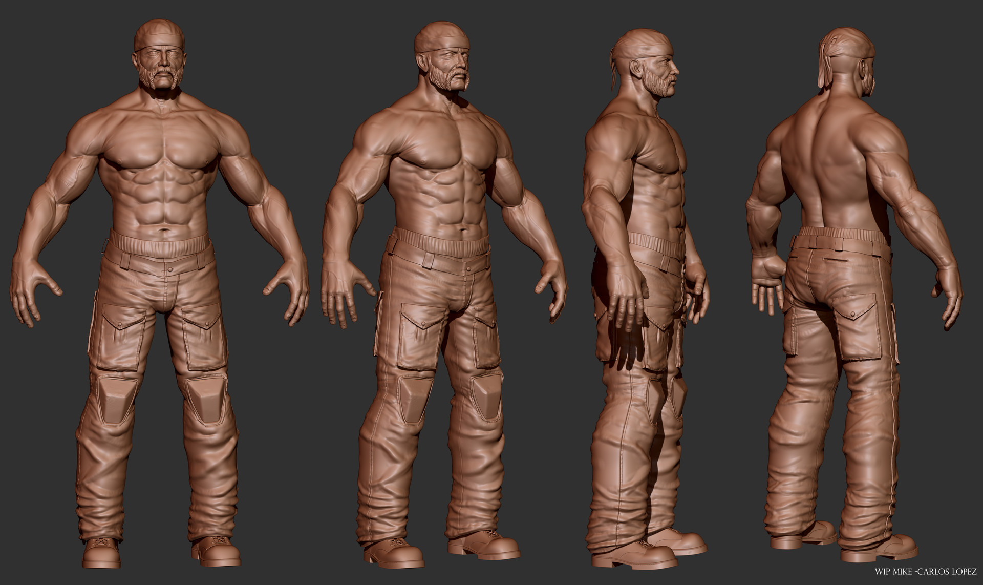 ArtStation - W.I.P MIKE