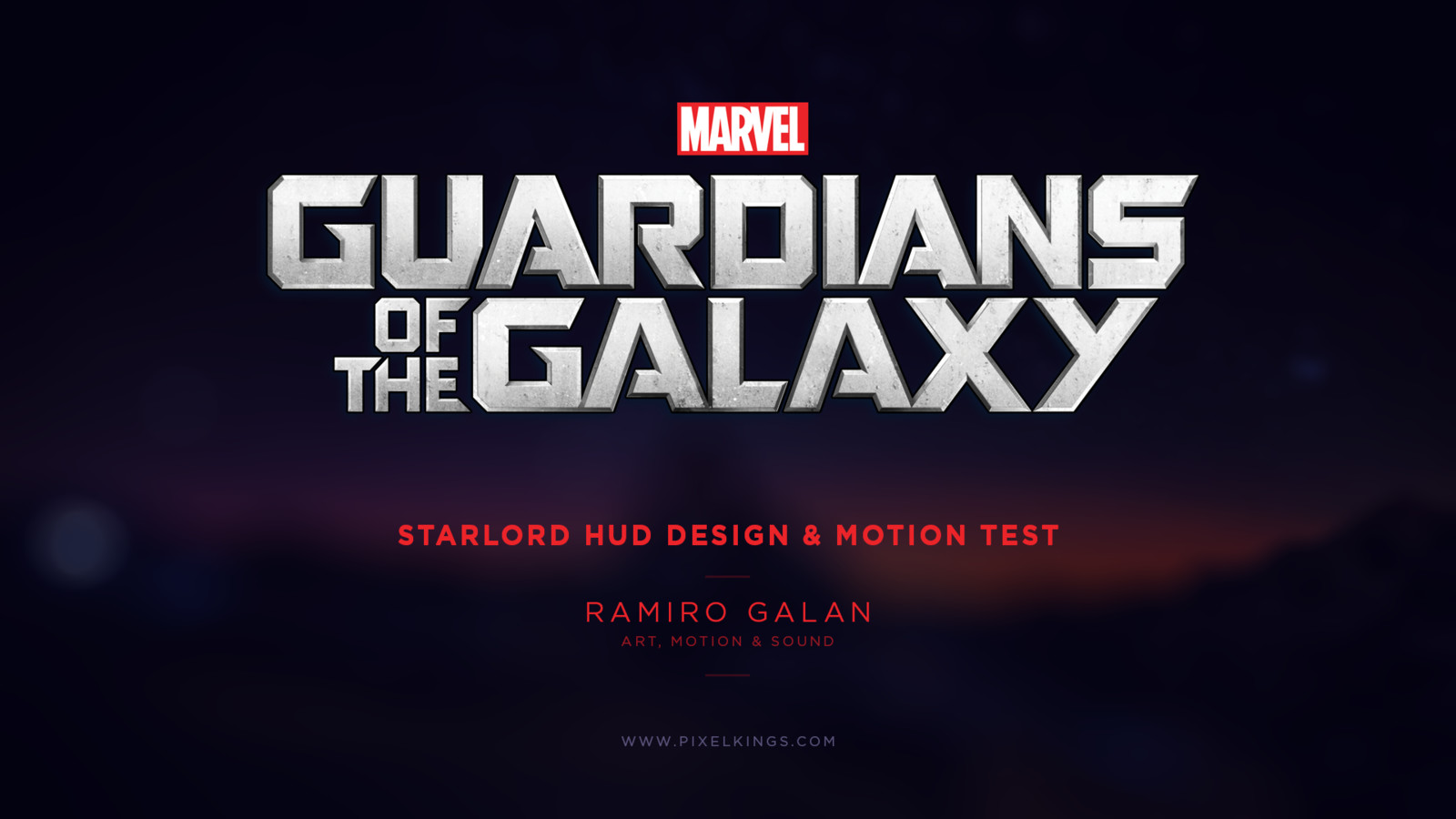 Ramiro Galan - Starlord HUD Design