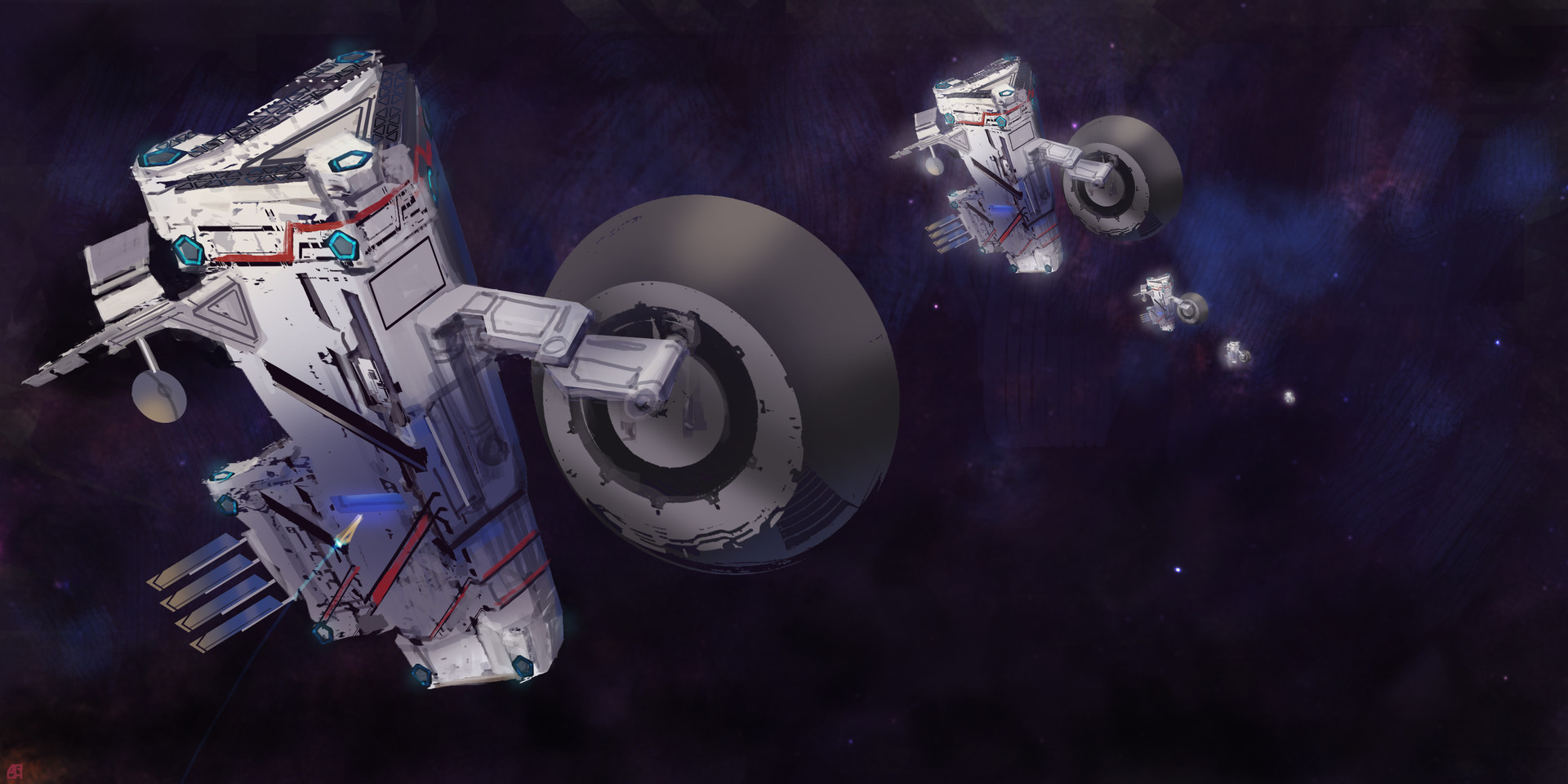 ArtStation - Deep Space Array