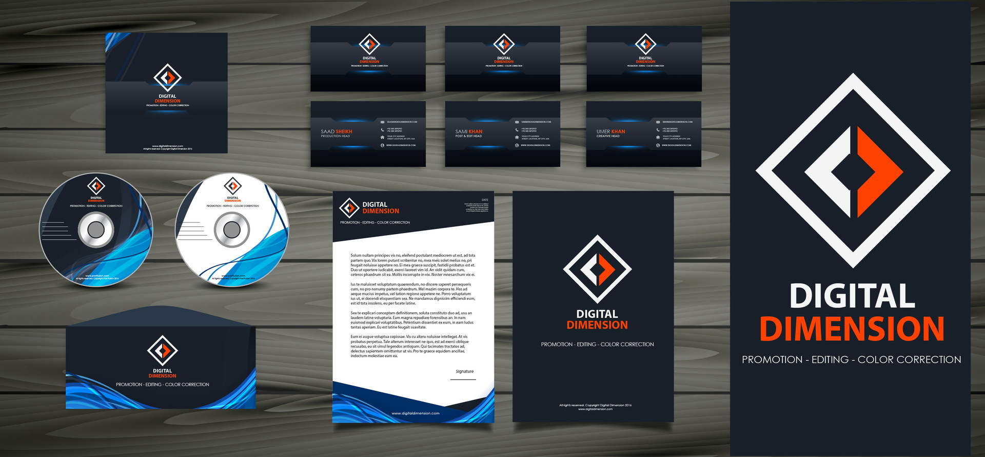 ArtStation - Digital Dimension - Branding Design