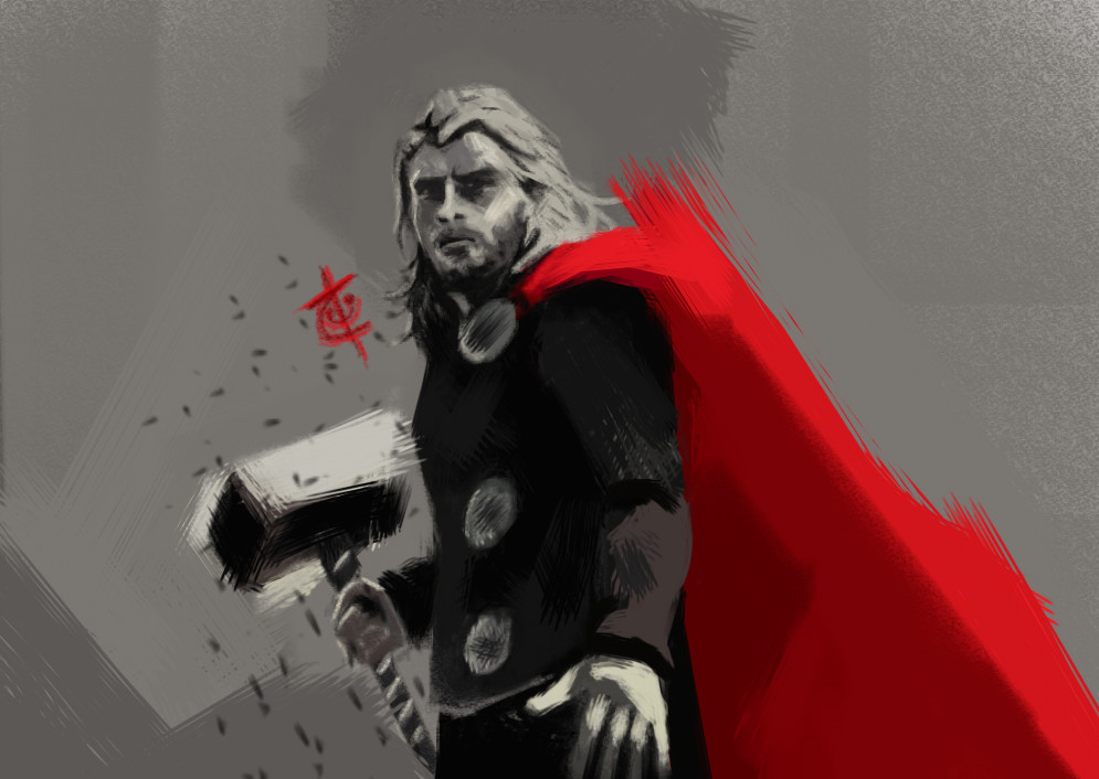 ArtStation - THOR scratch