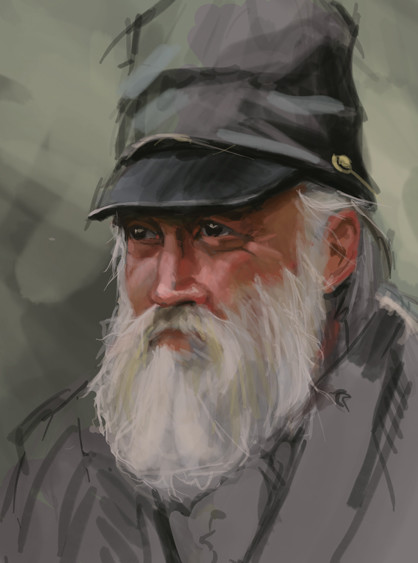 Old Soldier Drawings