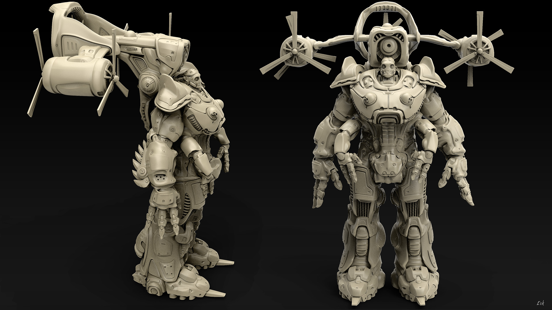 Sergey Simonov ( Esk ) - Mech paratrooper