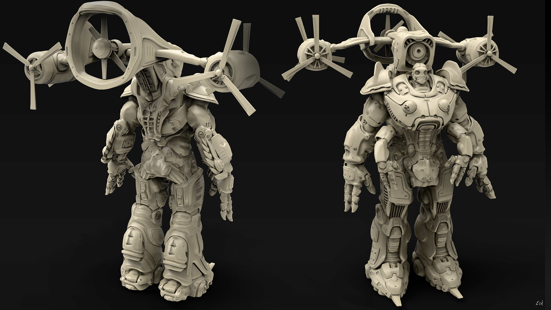 Sergey Simonov ( Esk ) - Mech paratrooper