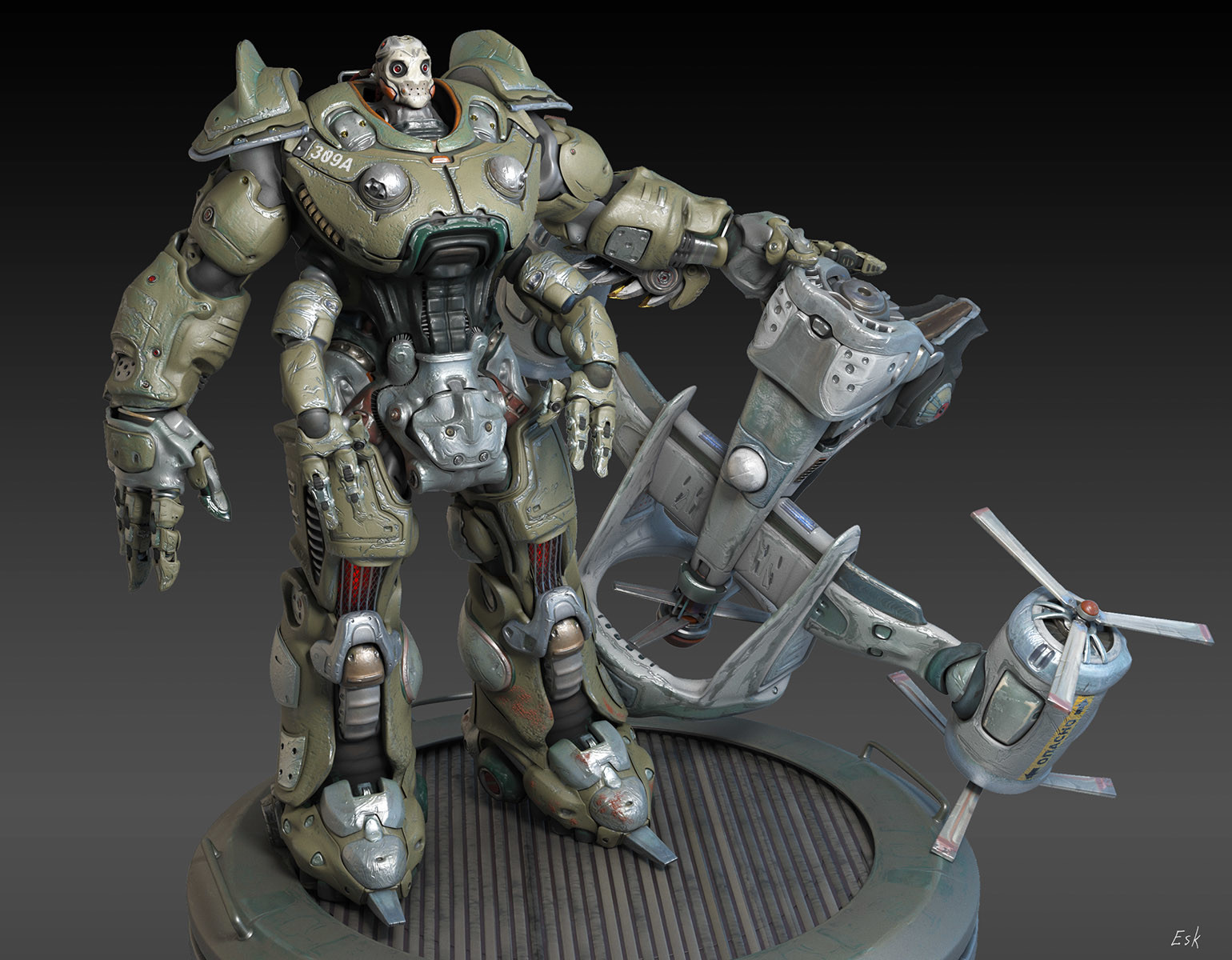 Sergey Simonov ( Esk ) - Mech paratrooper