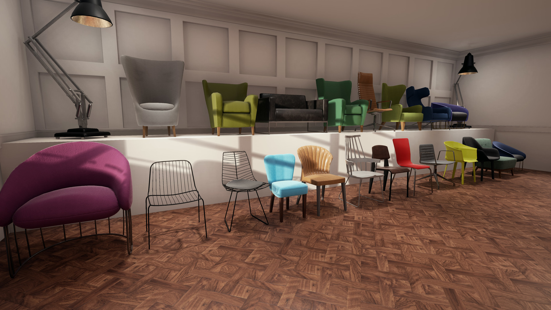 Jamie Murphy - Asset Pack Seating Collection Volume One