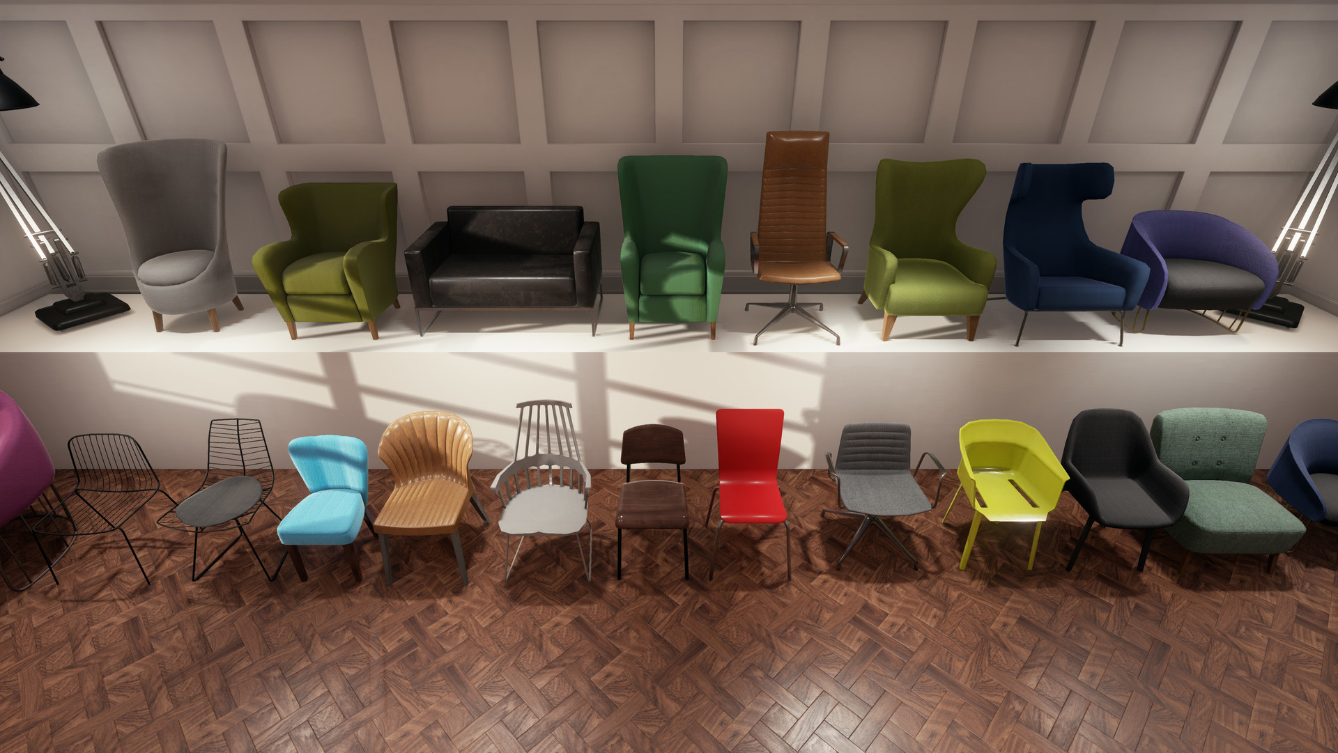 Jamie Murphy - Asset Pack Seating Collection Volume One