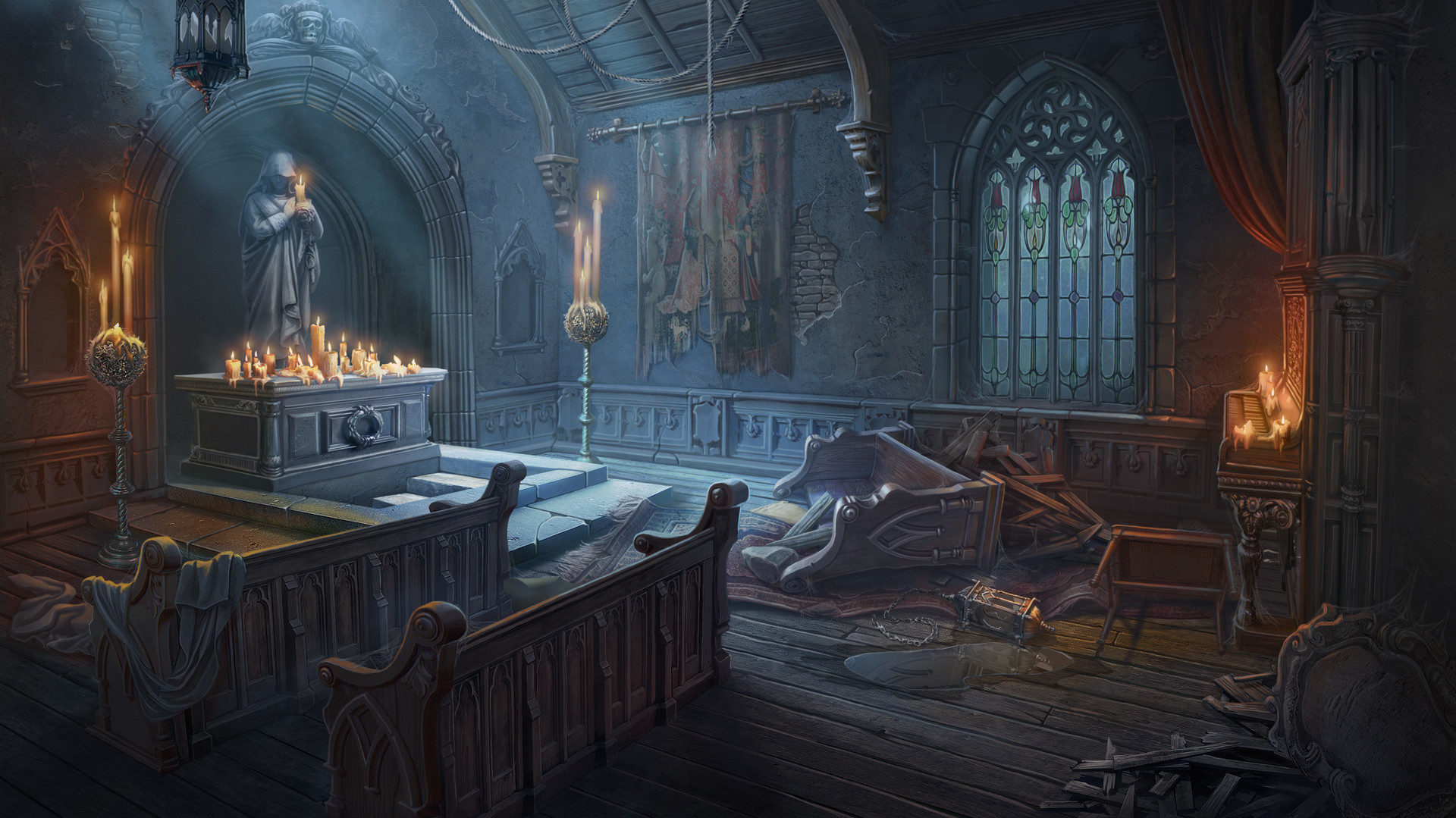 ArtStation - Dark Tales 9. Backgrounds