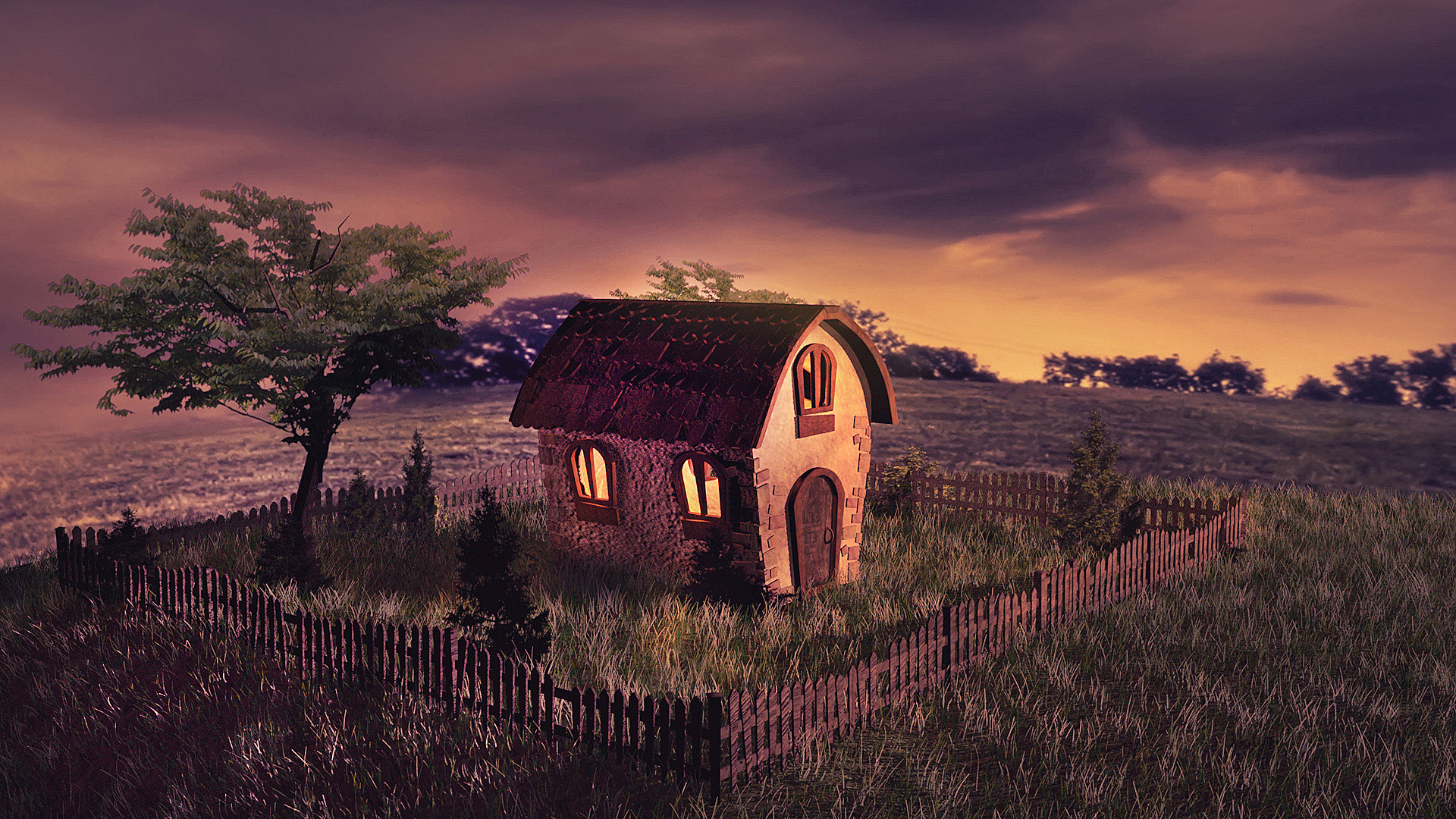 ArtStation - Stylized House