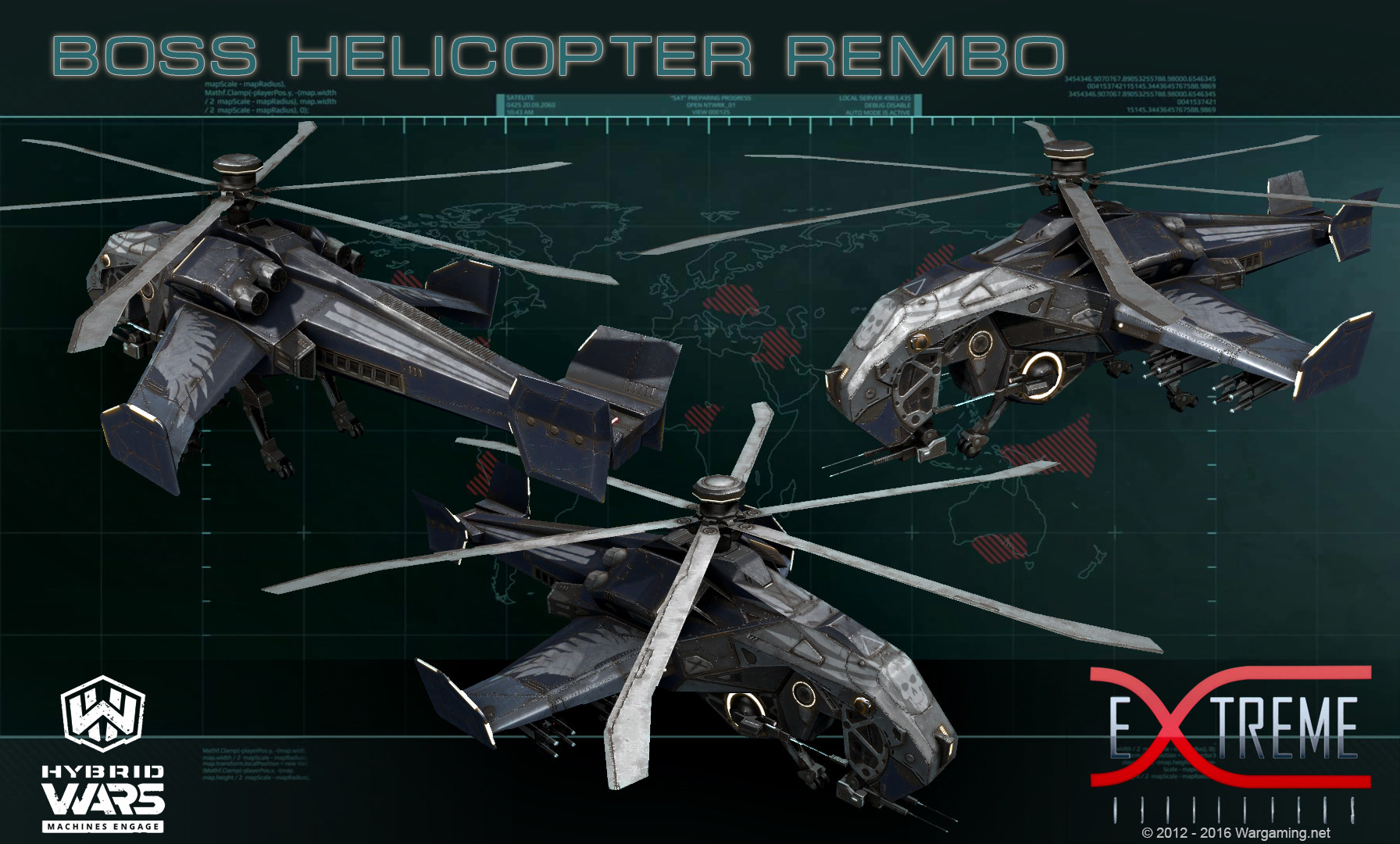 ArtStation - Boss Helicopter Rembo
