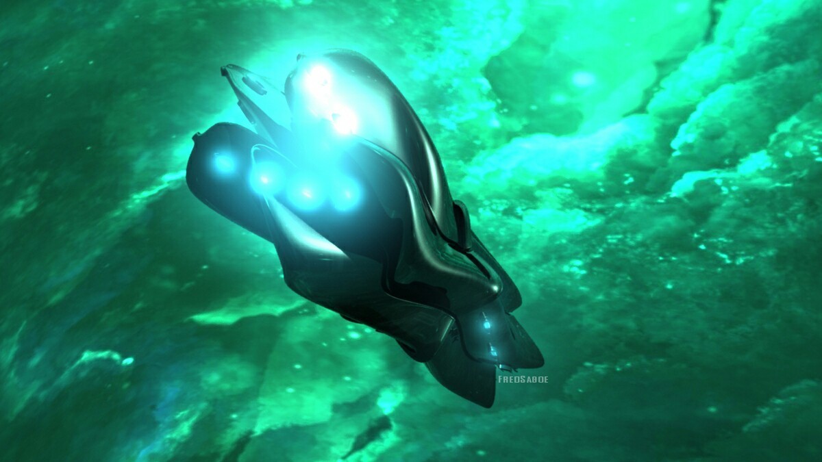 ArtStation - 3D alien ship