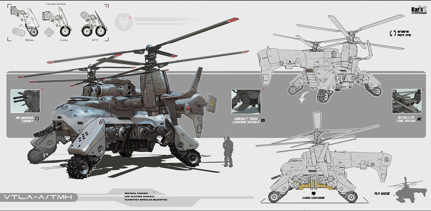 Eudy's Media Arts - Forest Meador | Transport Modular Helicopter 2010