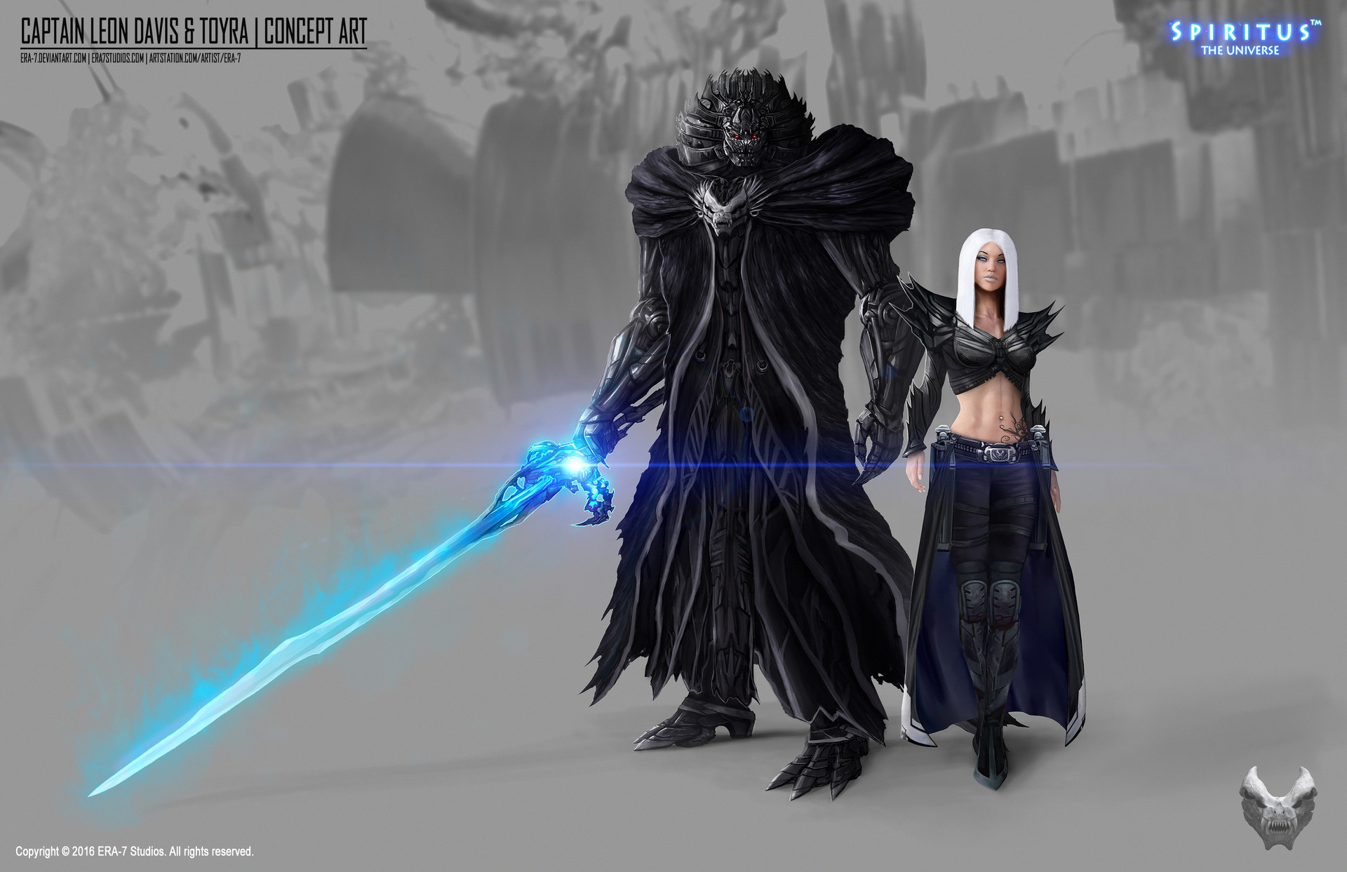 ArtStation - CAPTAIN LEON DAVIS AND TOYRA