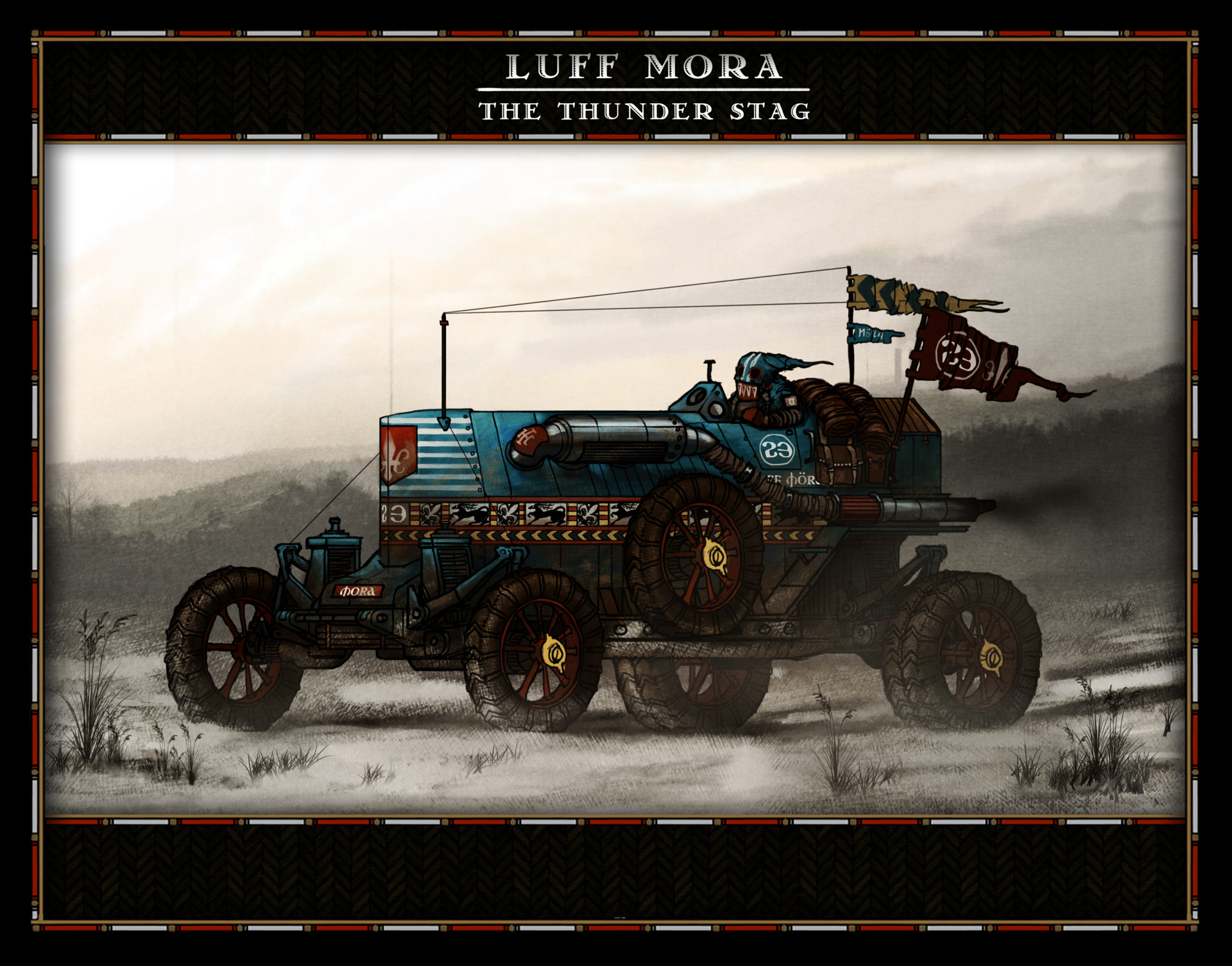 ArtStation - The Thunder Stag