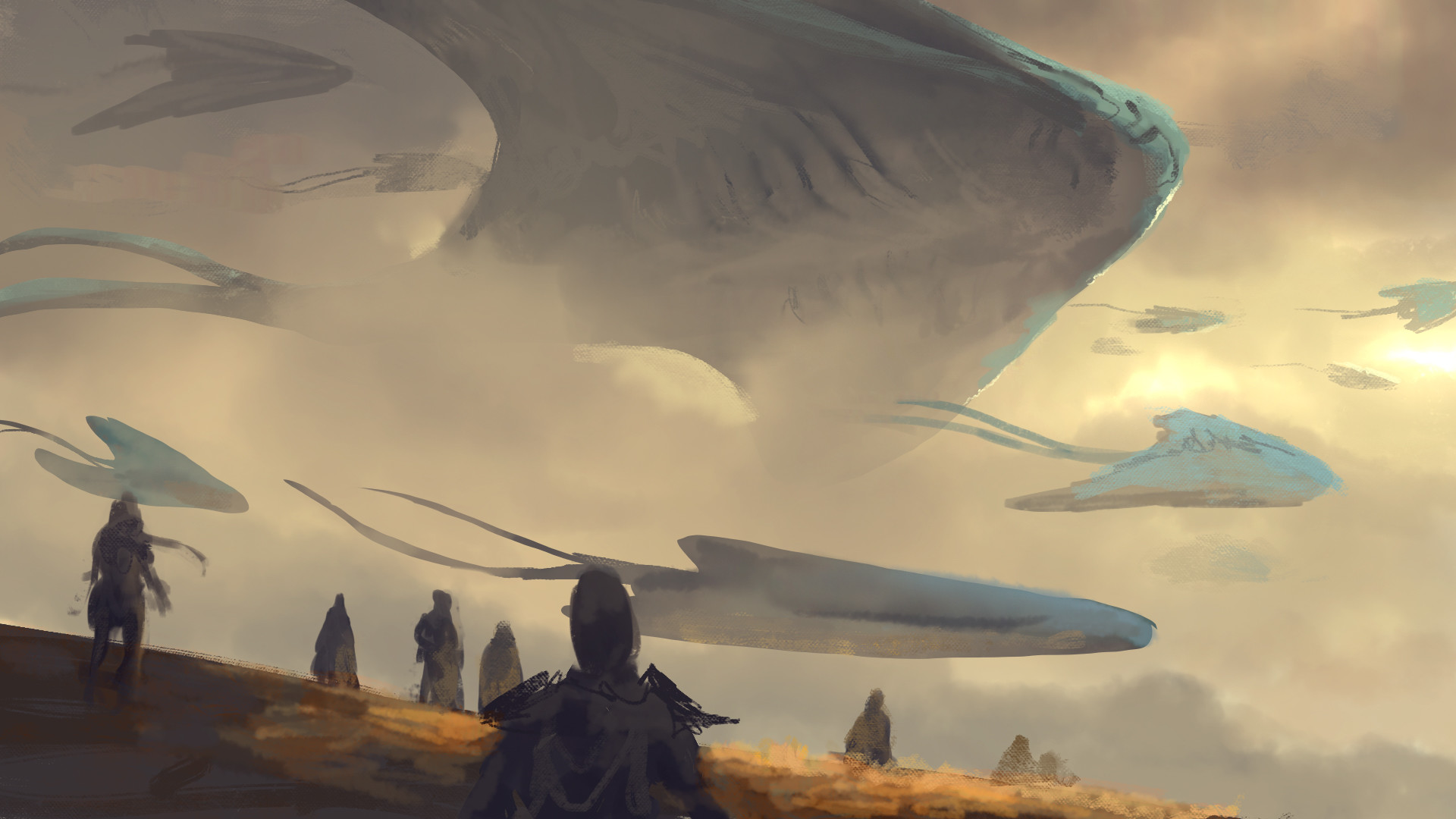 Migration Sketch by Veli Nyström : r/ImaginaryLeviathans