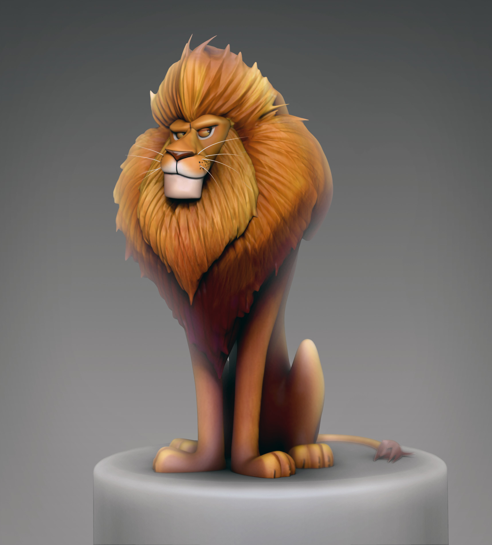 ArtStation - Lion Character