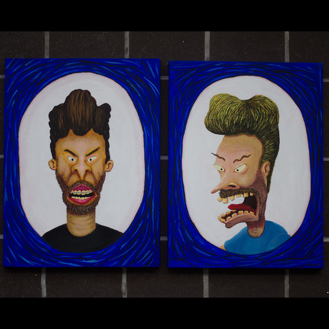 ArtStation - Beavis & Butthead - portraits