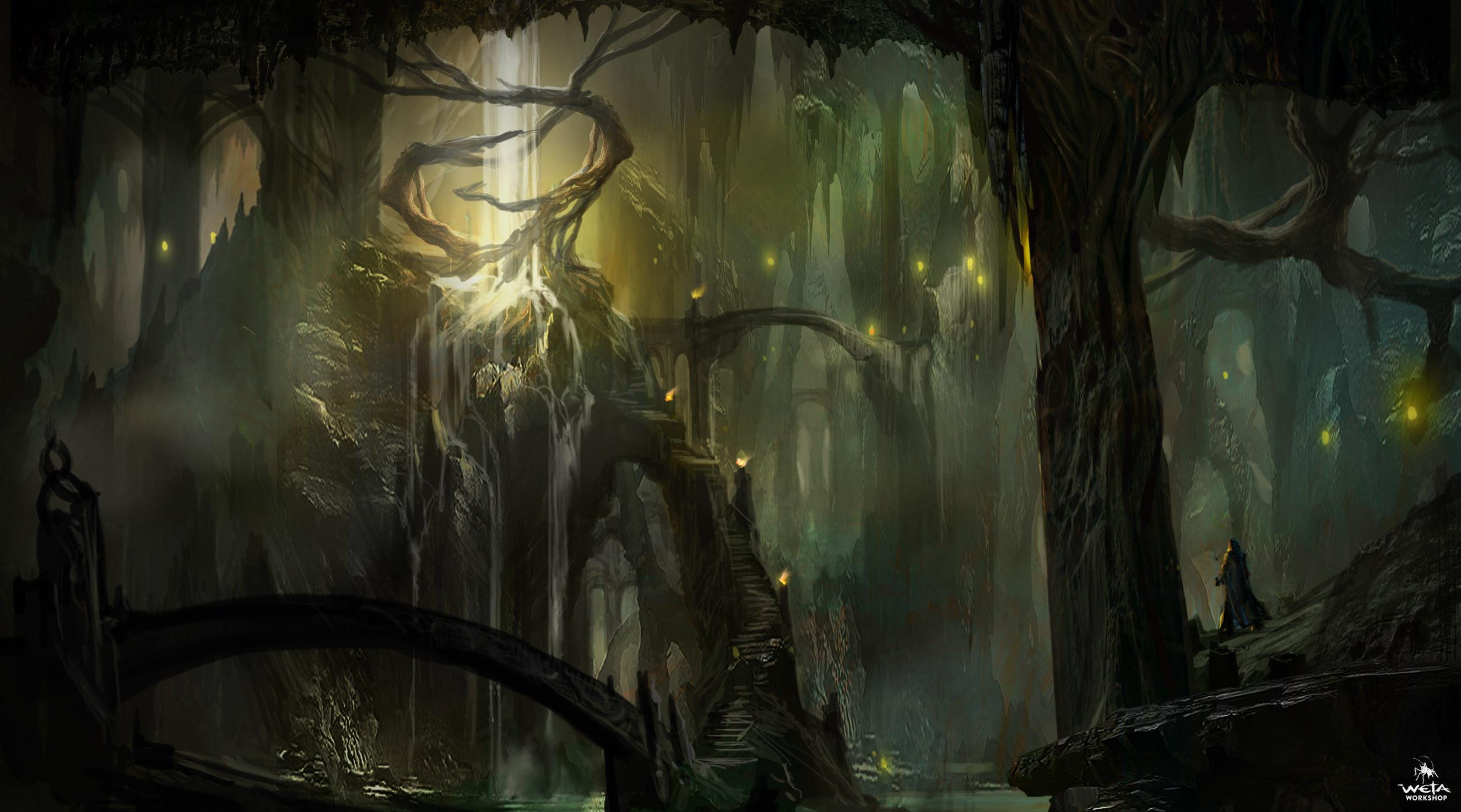 Smaug Concept Art Weta