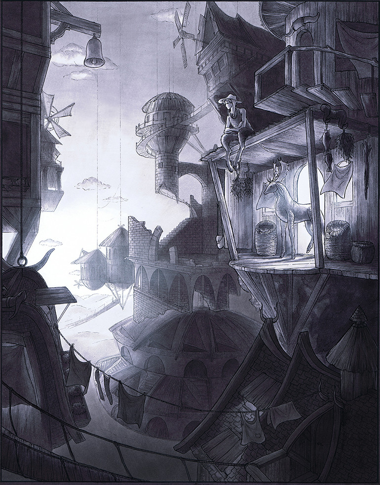 ArtStation - Two Point Perspective